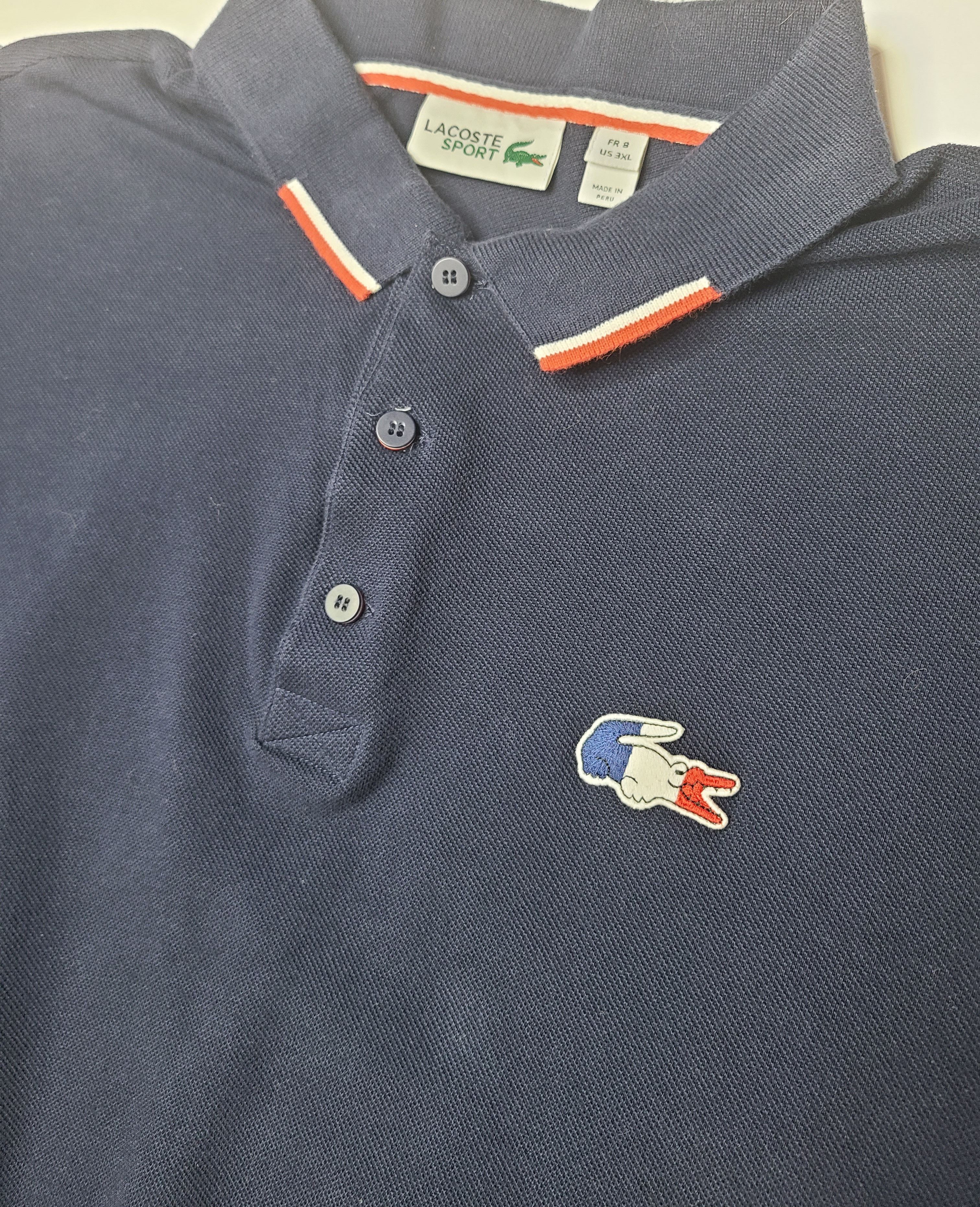 Lacoste Lacoste Sport Womens 3XL Crocodile Polo Shirt A8 | Grailed