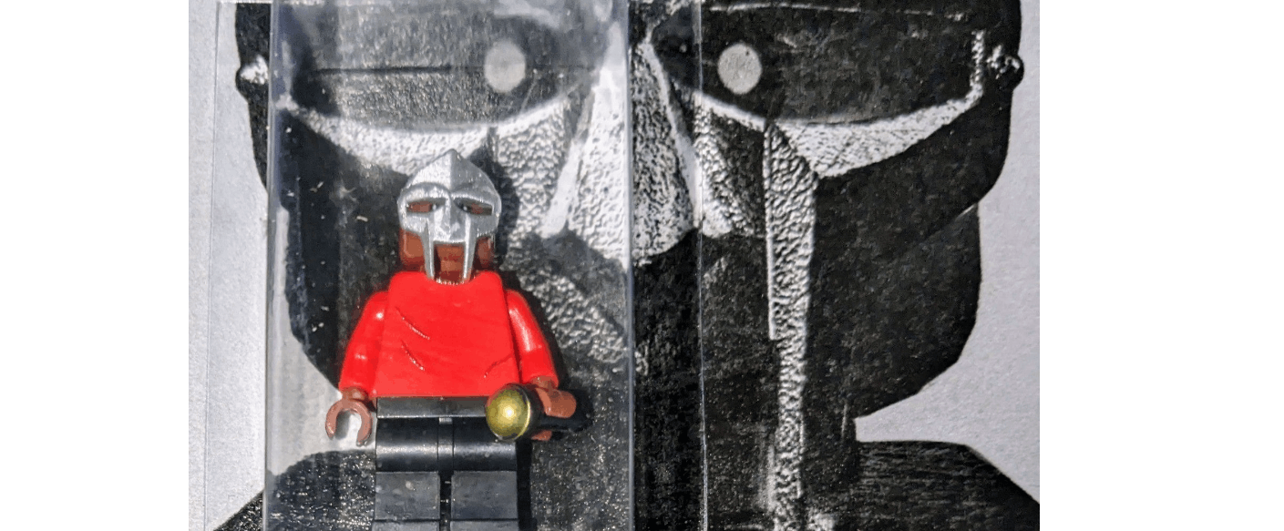 Lego The Canvas Don - "MF BLOCK" Lego Figure - MF DOOM Madvillain | Grailed