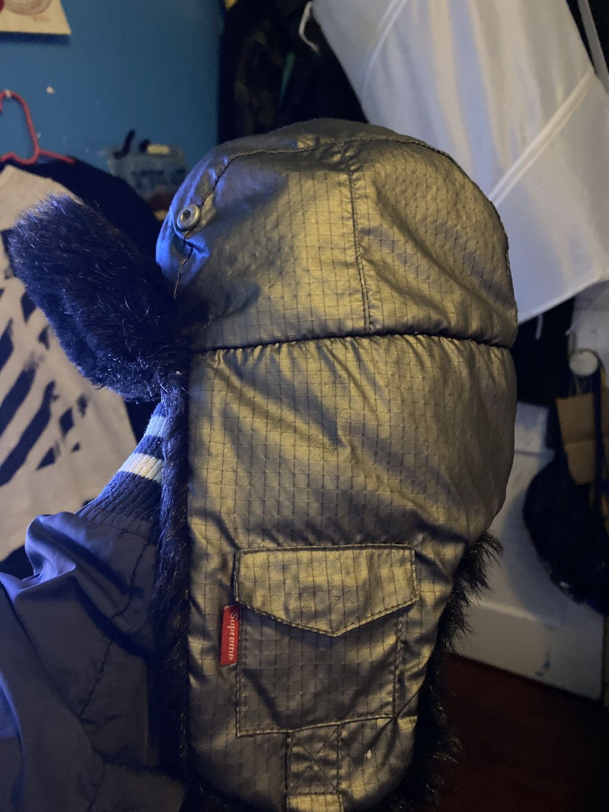 Supreme Vintage Supreme trooper faux fur hat SS: 15’ | Grailed