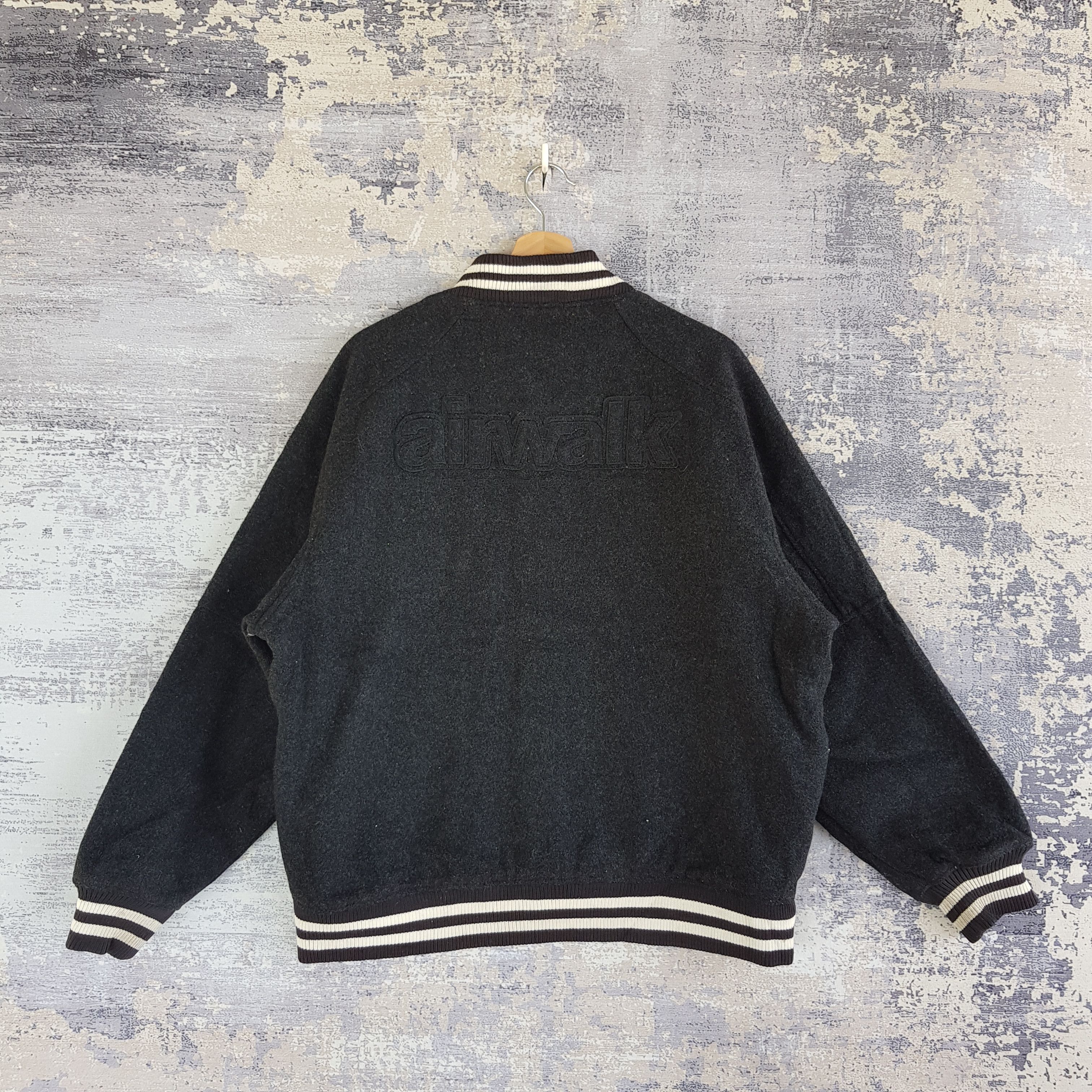 Vintage Vintage Airwalk Varsity Jacket Letterman Wool Jacket | Grailed