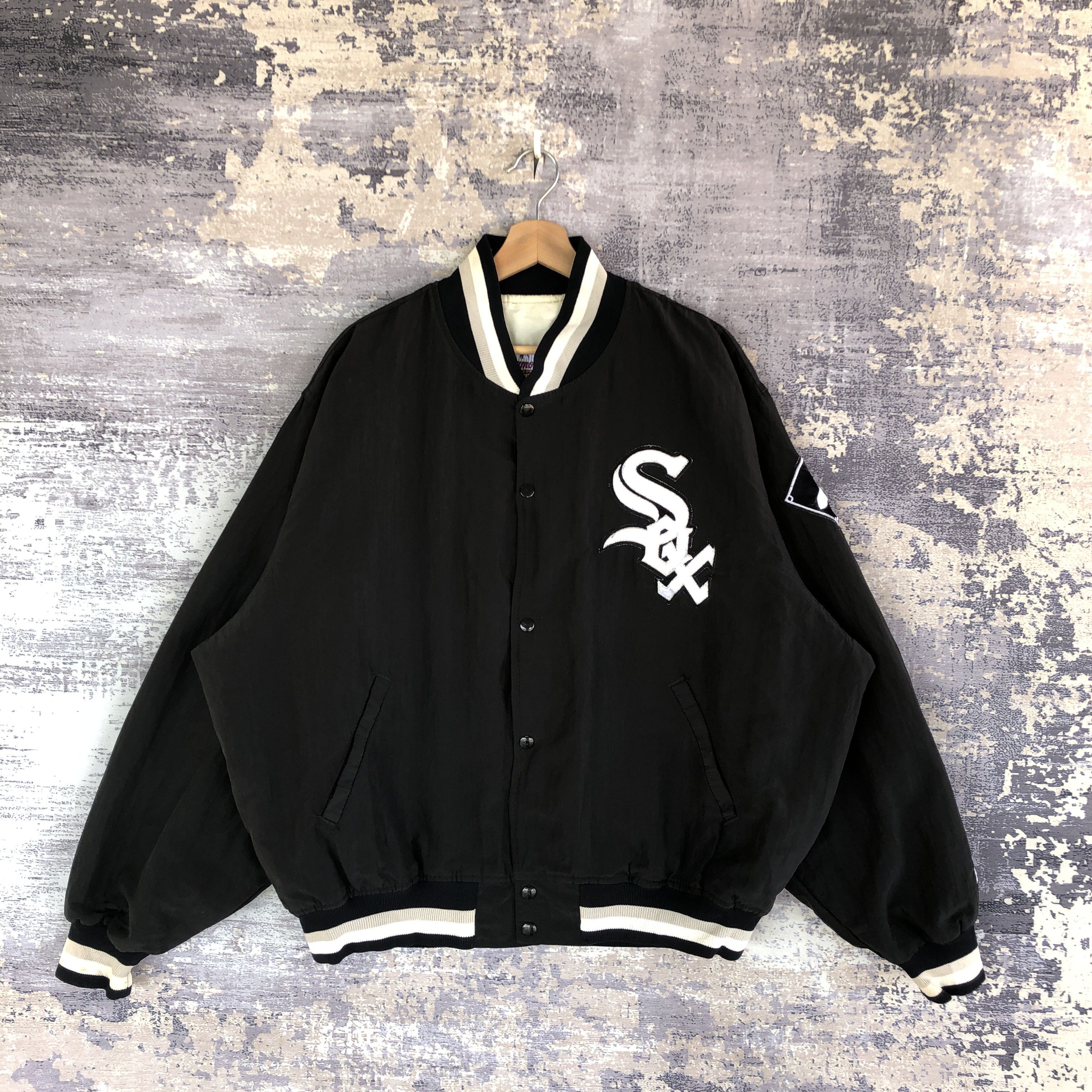 Vintage Chicago White Sox Baseball Jacket MLB Varsity Jacket | Grailed