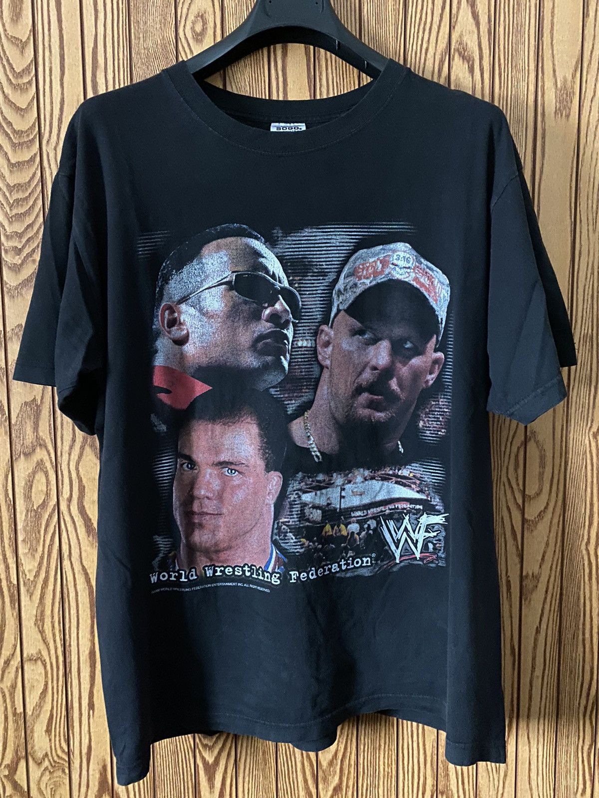 Vintage × Wwf 2002 WWF Wrestling Tee | Grailed