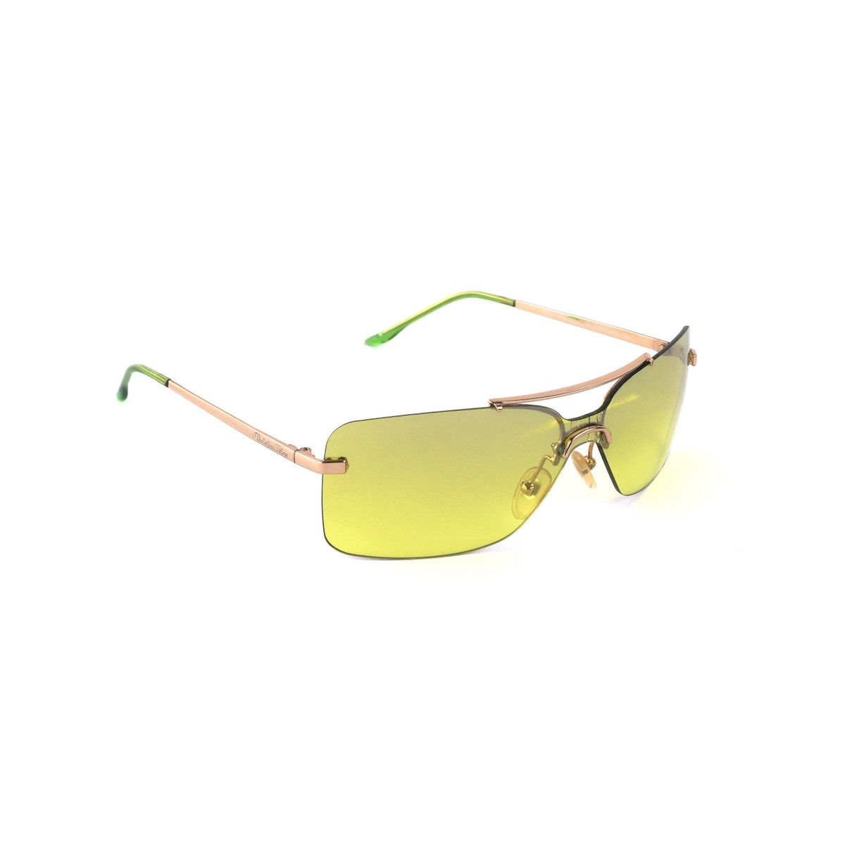 Dior Vintage Christian Dior Mini Motard Rimless Logo Sunglasses | Grailed