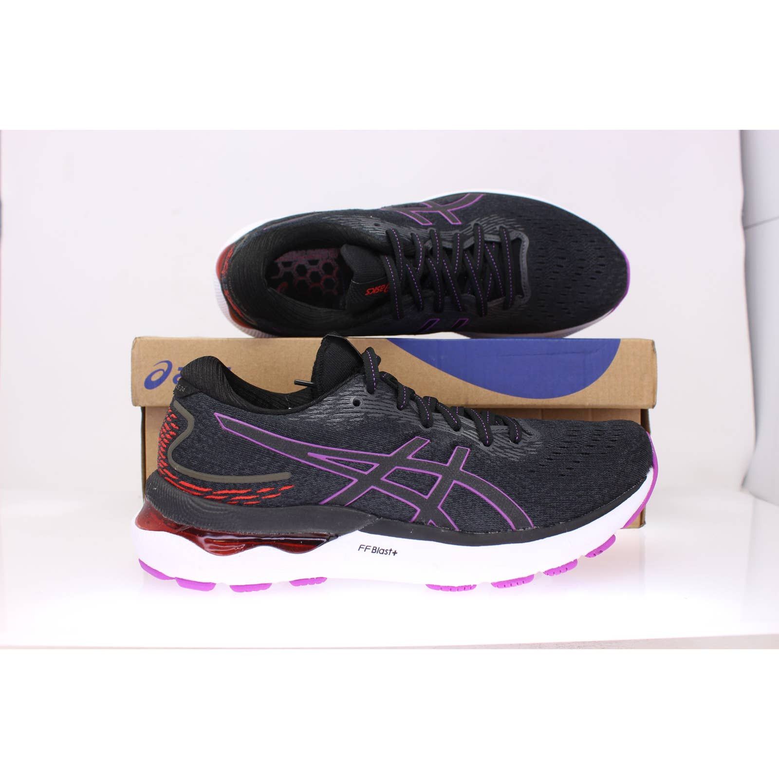 Asics Gel-Nimbus 24 Black/Orchid 1012B201-004 | Grailed