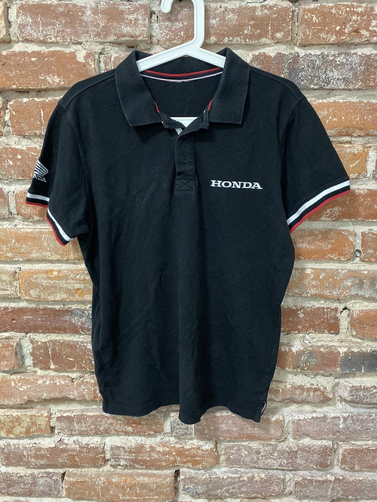 Honda × Racing × Vintage Honda CBR racing team 00s polo | Grailed