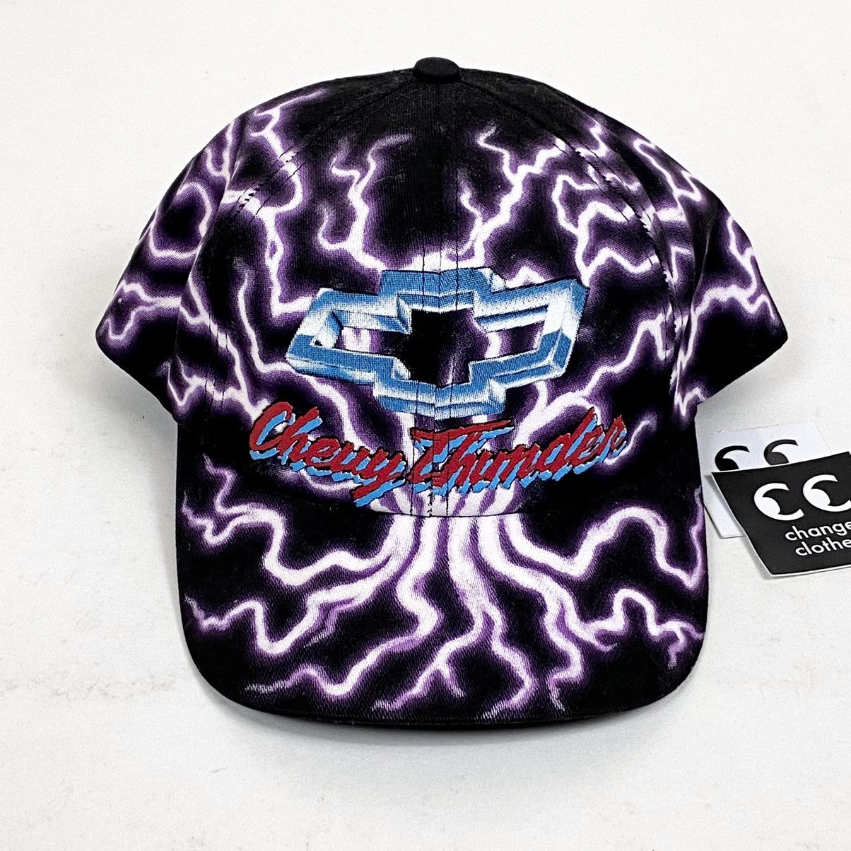 Chevy × Vintage Rare Vintage Chevy Thunder SnapBack | Grailed
