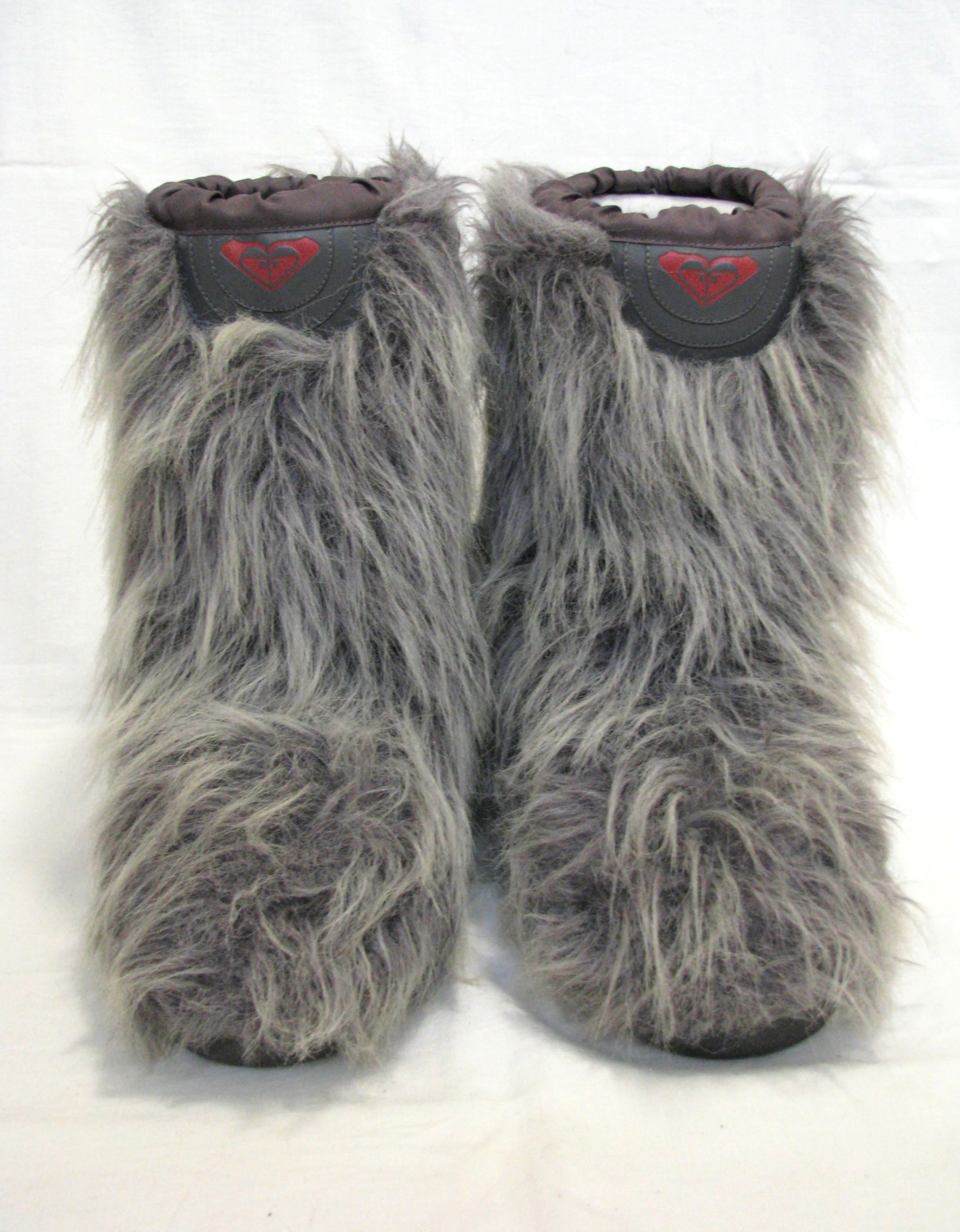 Avant Garde × Streetwear × Vintage Y2K Vtg Fur Yeti Roxy Rave Moon ...