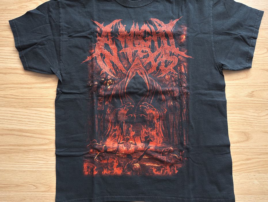 Gildan A Night in Texas Deathcore Band Men's T Shirt, Size M-L | Grailed