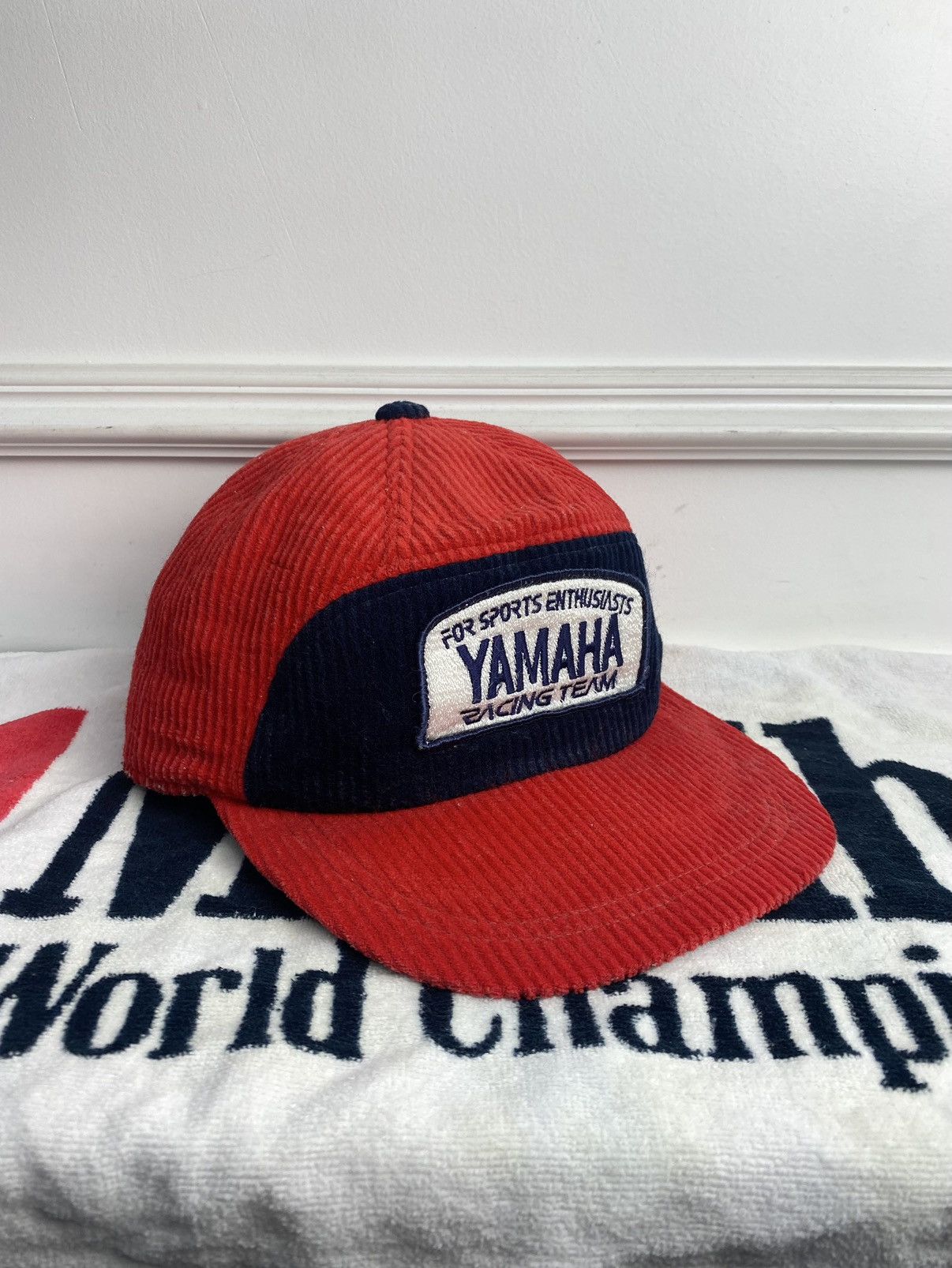Racing × Sports Specialties × Yamaha 90s Yamaha Racing Team Coduroy Cap ...