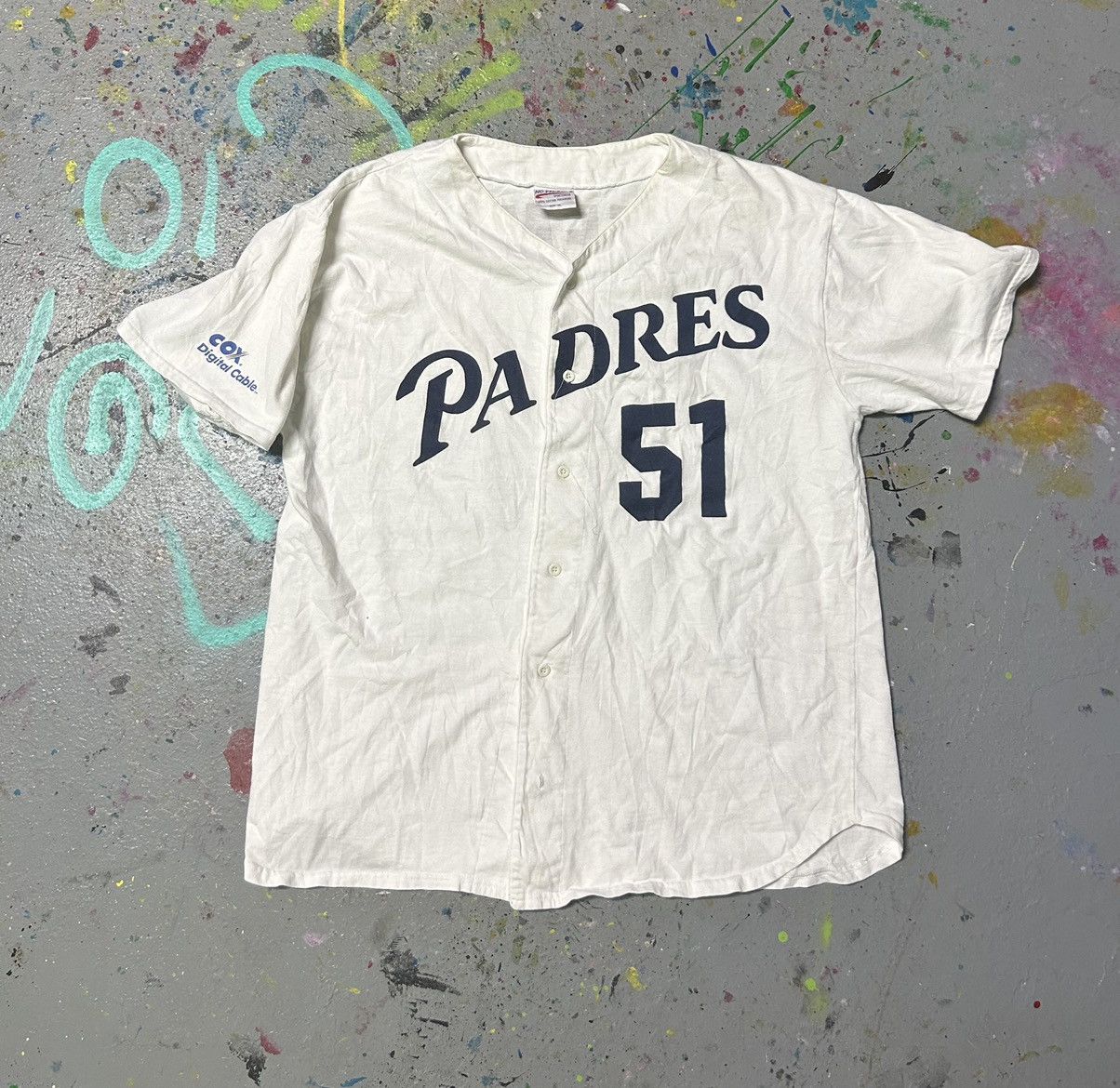 MLB × Streetwear × Vintage Padres mlb hoffman 51 | Grailed