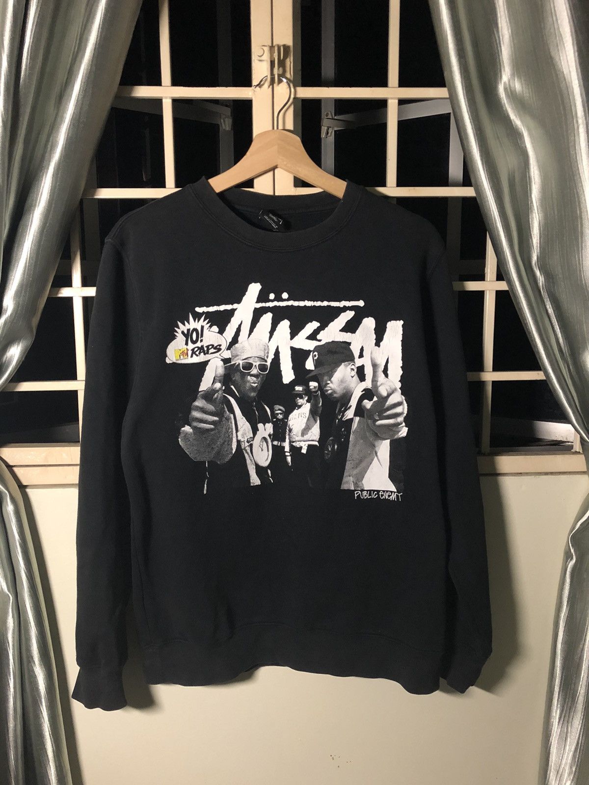 Public Enemy × Rap Tees × Stussy Stussy collab public enemy lineup ...
