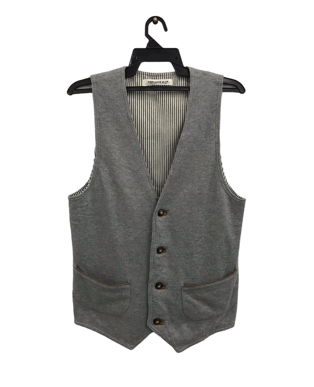 Japanese Brand SIMPLICITE PLUS LES VETEMENTS QUI PORTENT BIEN JACKET ...