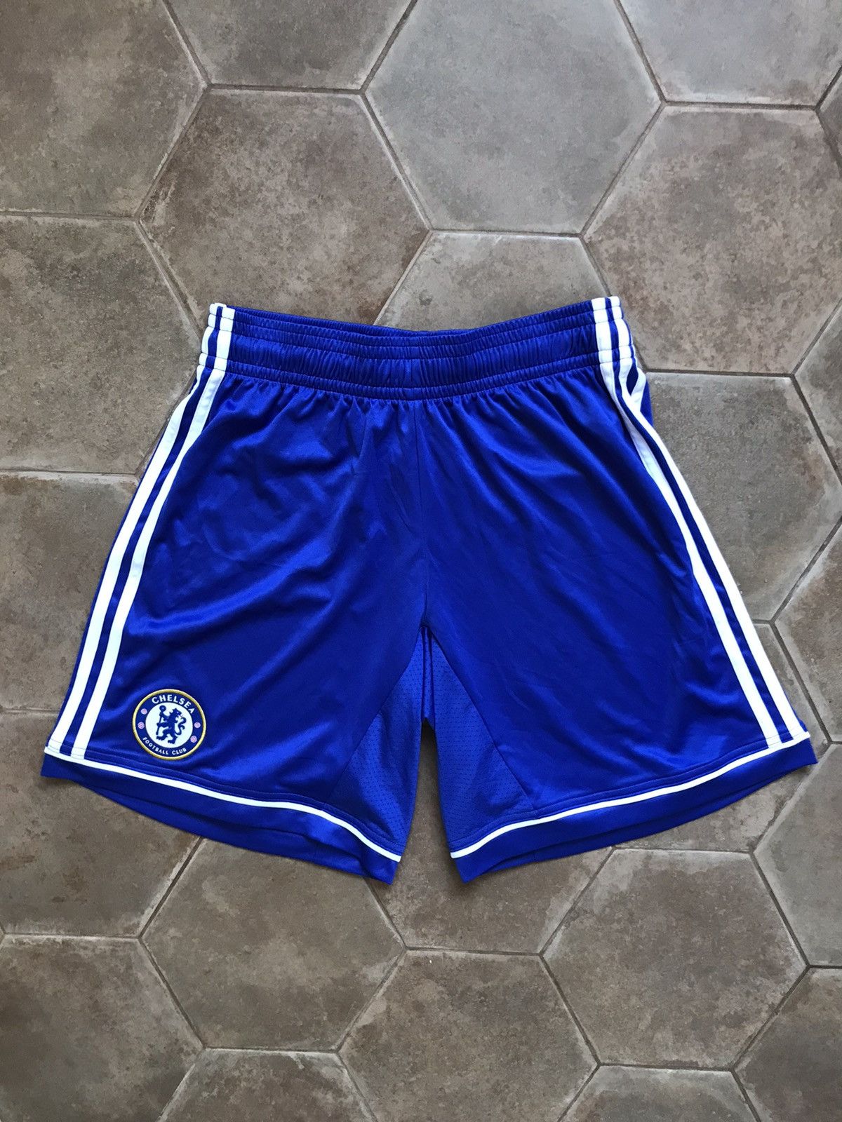 Adidas × Chelsea × Soccer Jersey CHELSEA SHORTS VINTAGE ADIDAS | Grailed