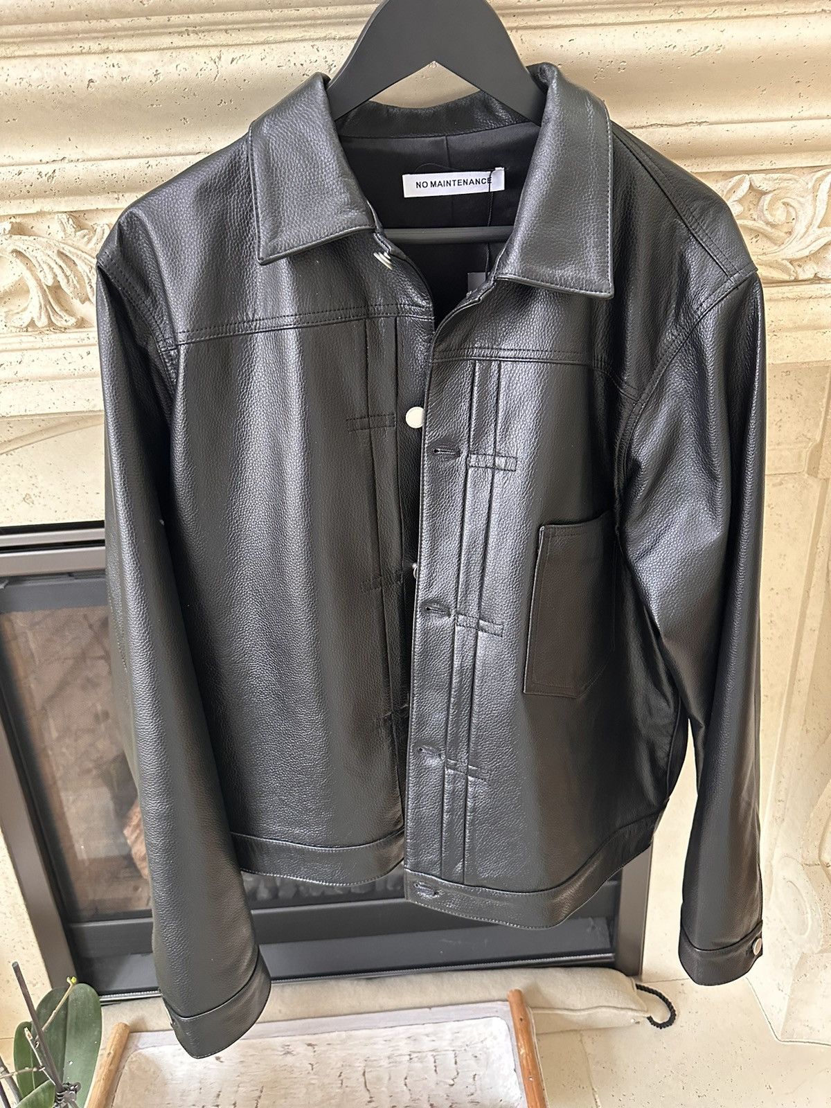 No Maintenance No Maintenance Type 1 Leather Jacket | Grailed
