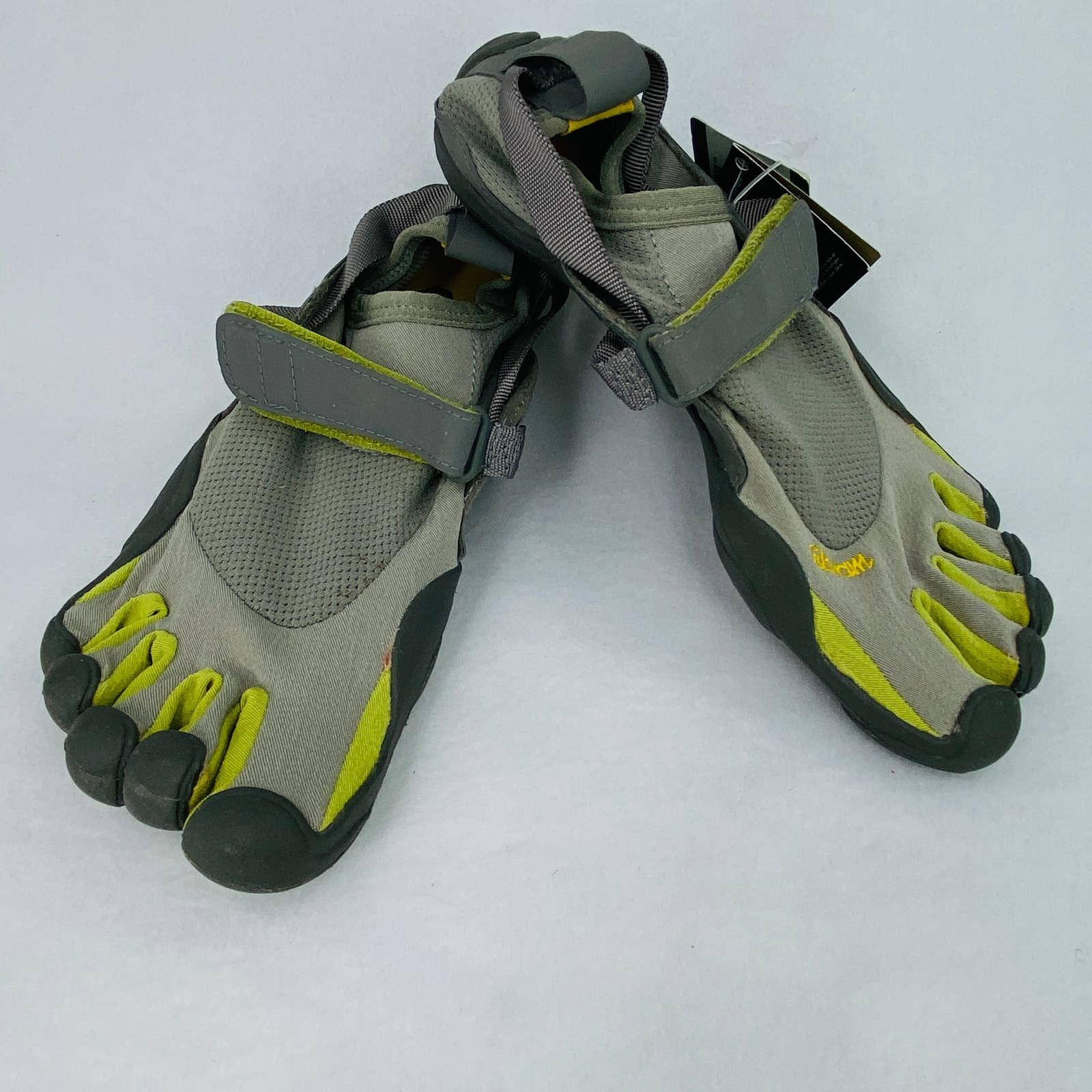 Vibram Vibram Fivefingers Barefoot Running Shoes 38 Gray Green New ...