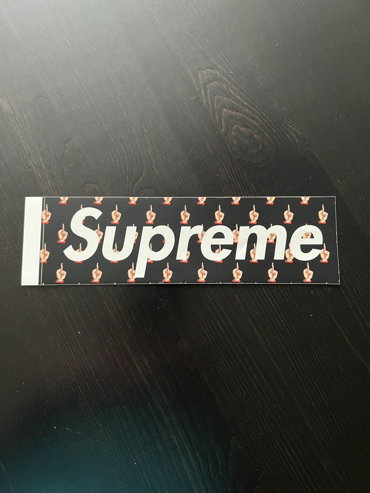Stickers × Supreme × Undercover Supreme Middler Finger Undercover Box ...