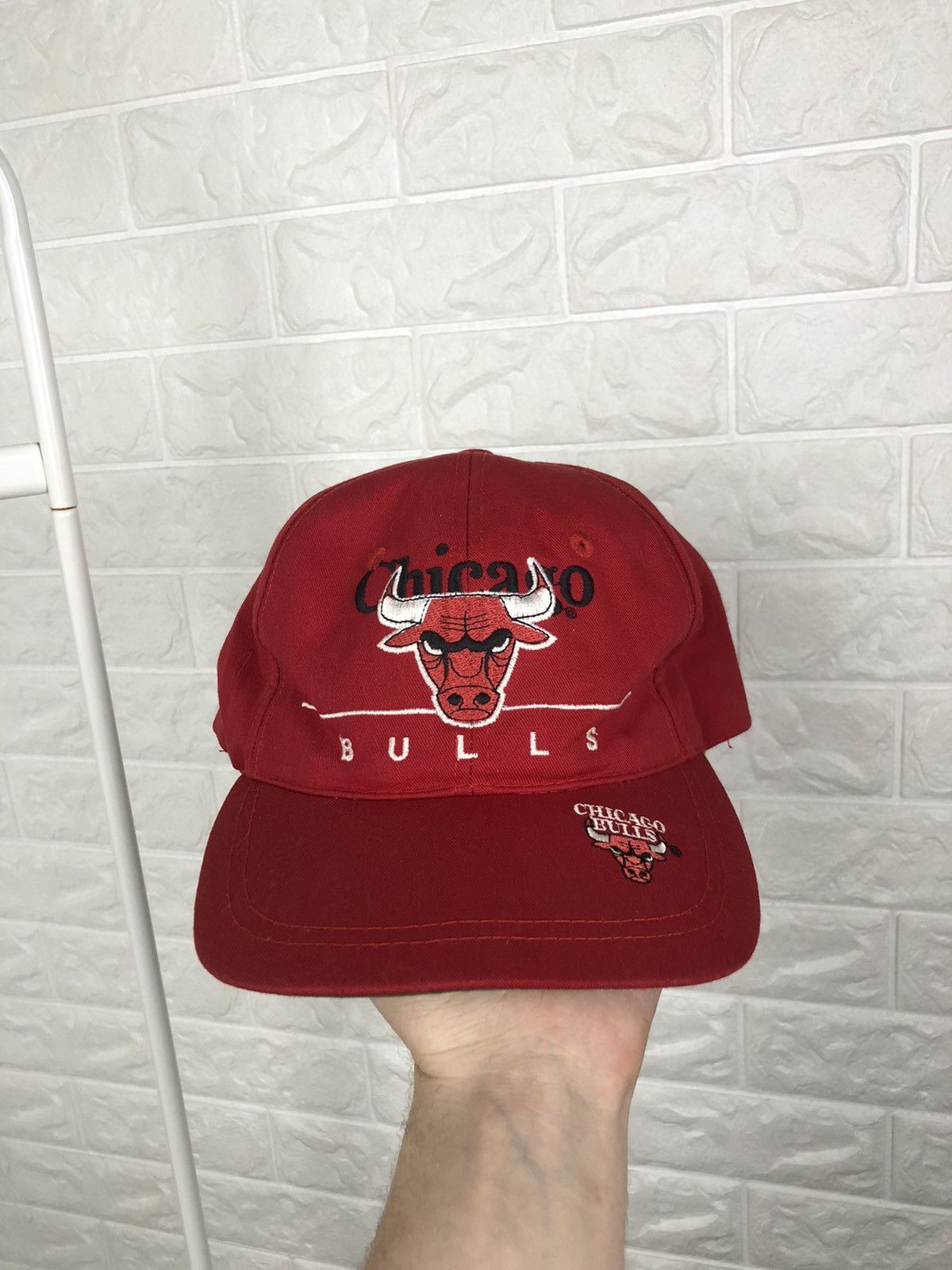 Vintage Vintage Chicago Bulls Red Hat Cap Y2K | Grailed