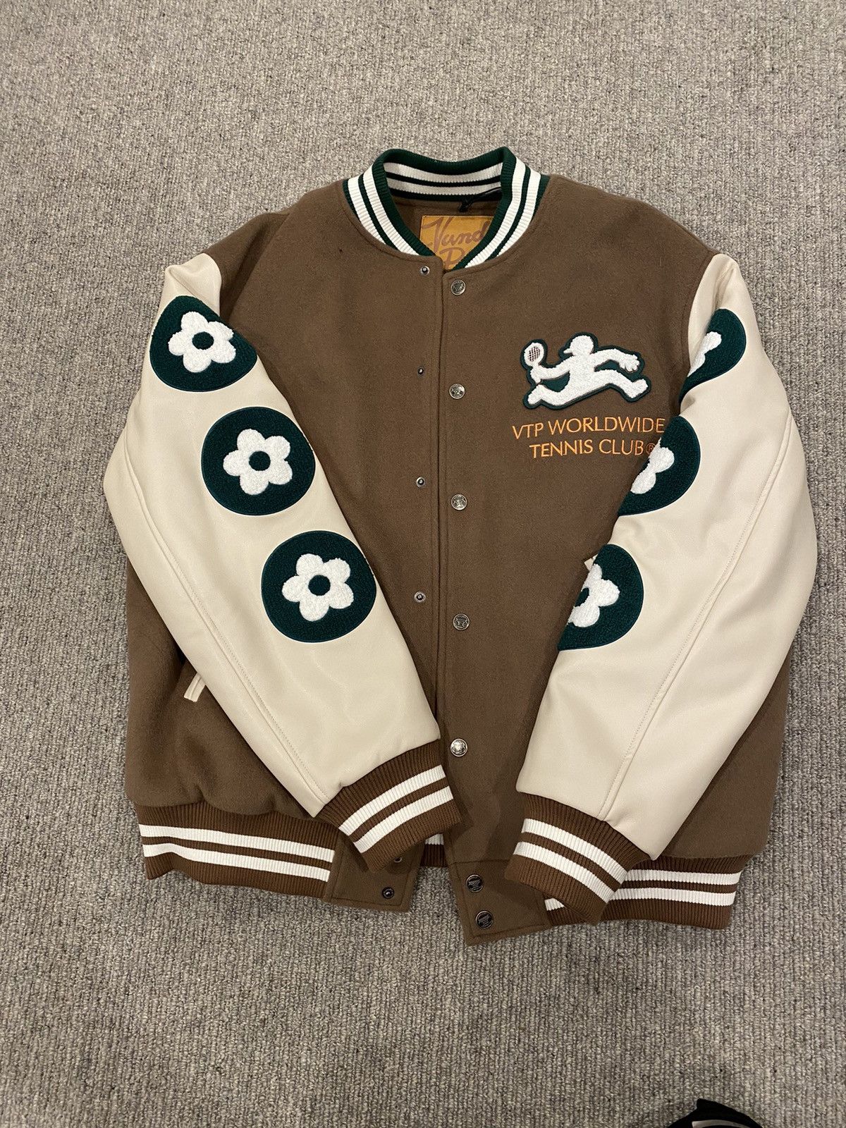 Vandy The Pink Vandy the pink Tennis club Varsity Jacket | Grailed