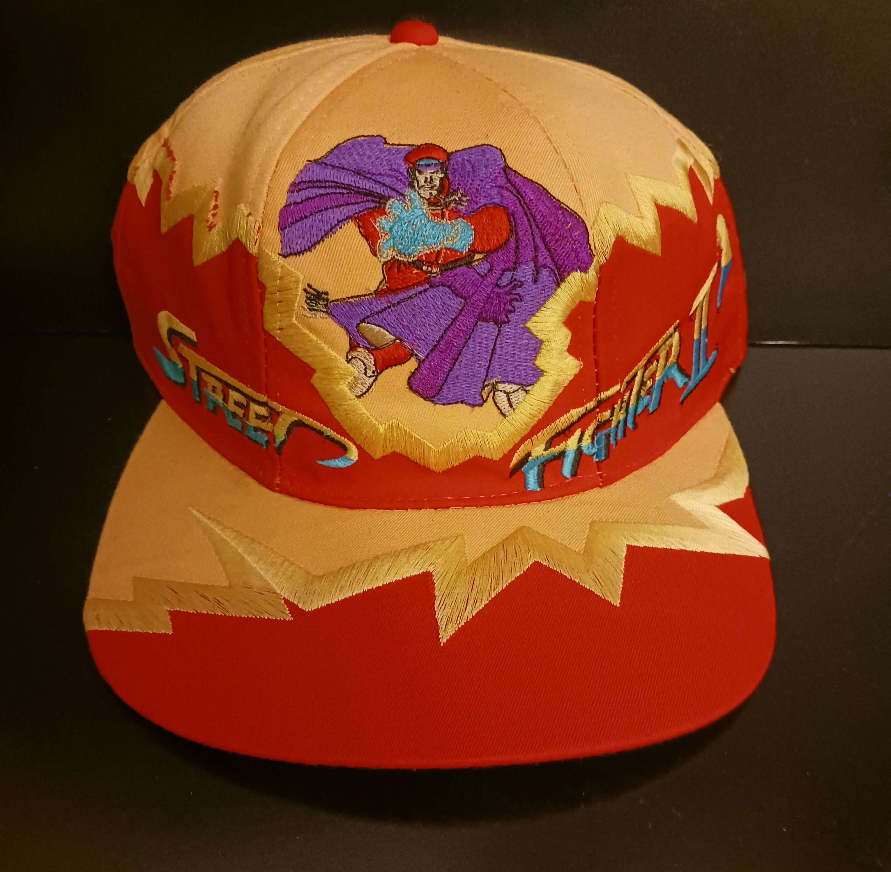 Vintage Vintage 1996 Capcom Street Fighter 2 Video Game Snapback Hat ...