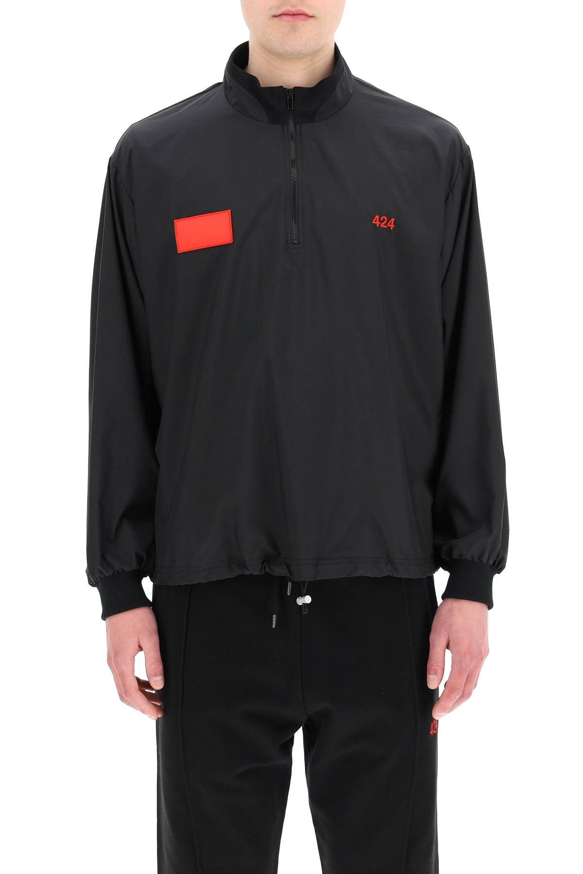424 On Fairfax 424 nylon jacket with embroidered logo | Grailed