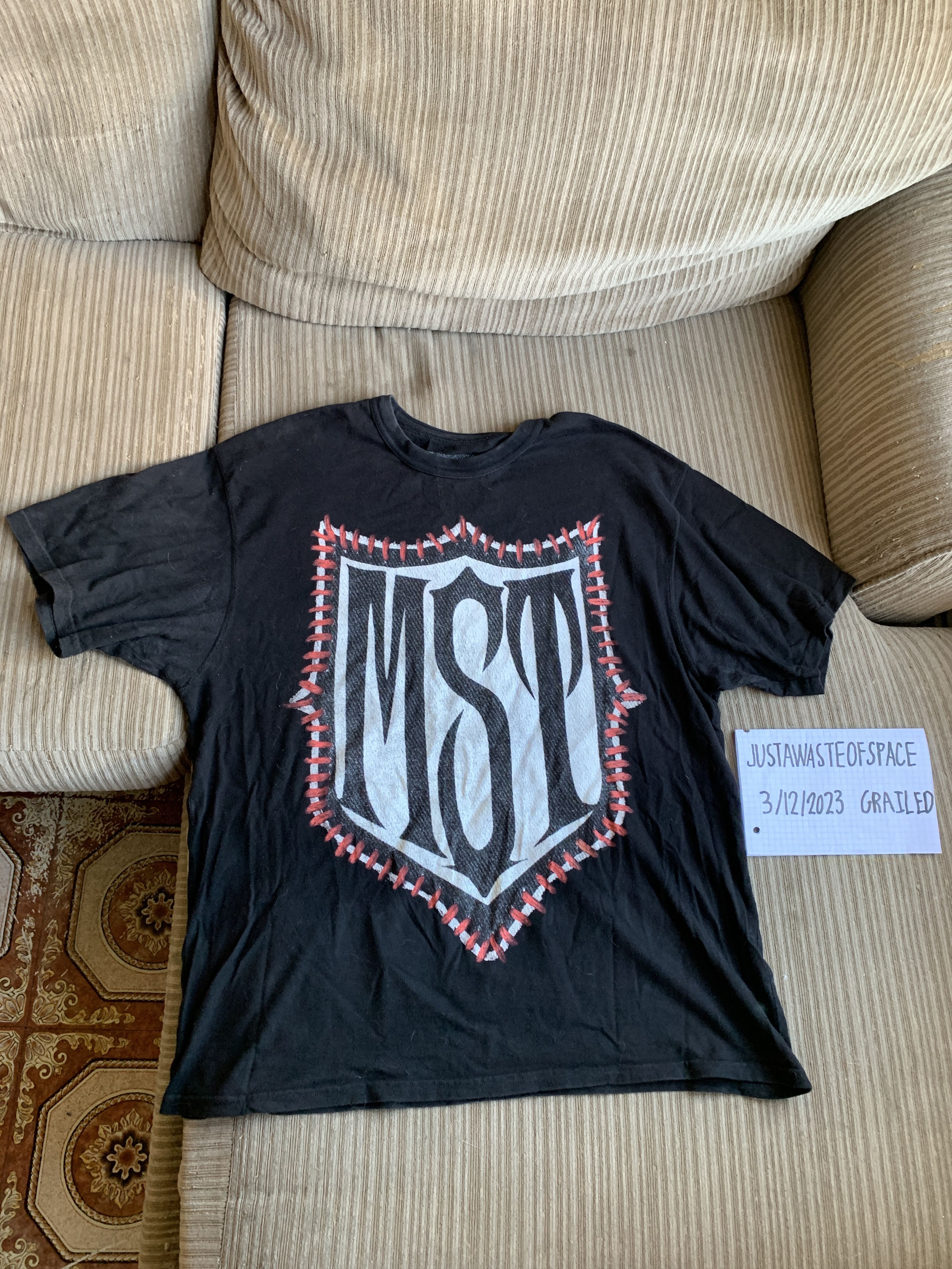 Missing Since Thursday Missing Since Thursday Patch Shirt | Grailed