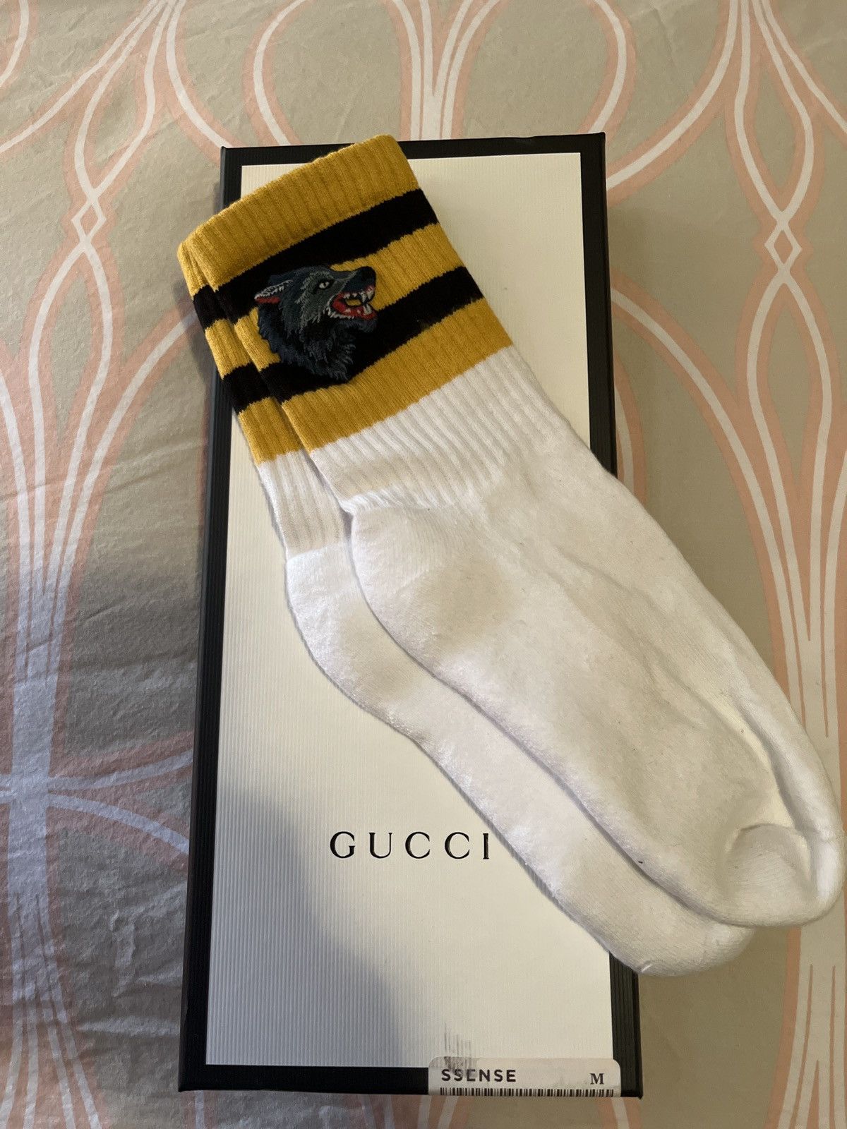 Gucci Gucci wolf socks | Grailed