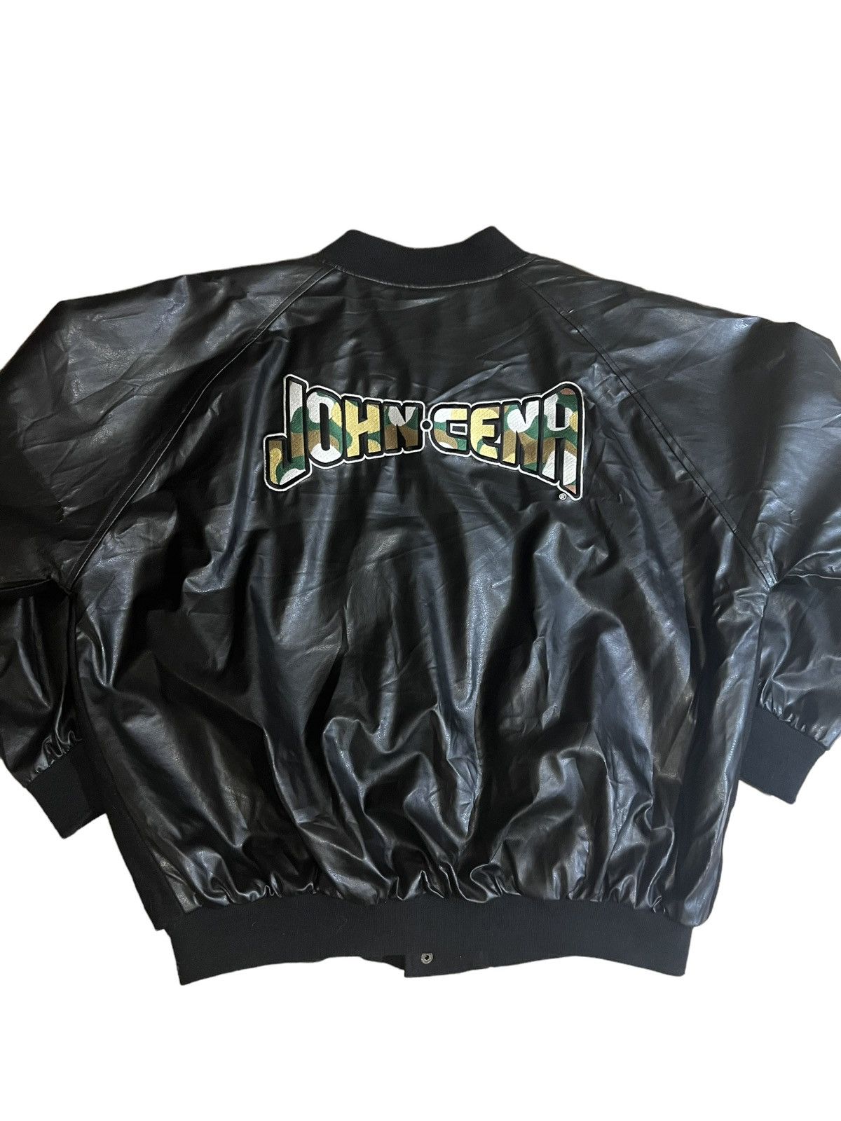 Varsity Jacket × Vintage × WWE Vintage John Cena WWE Wrestling Varsity ...