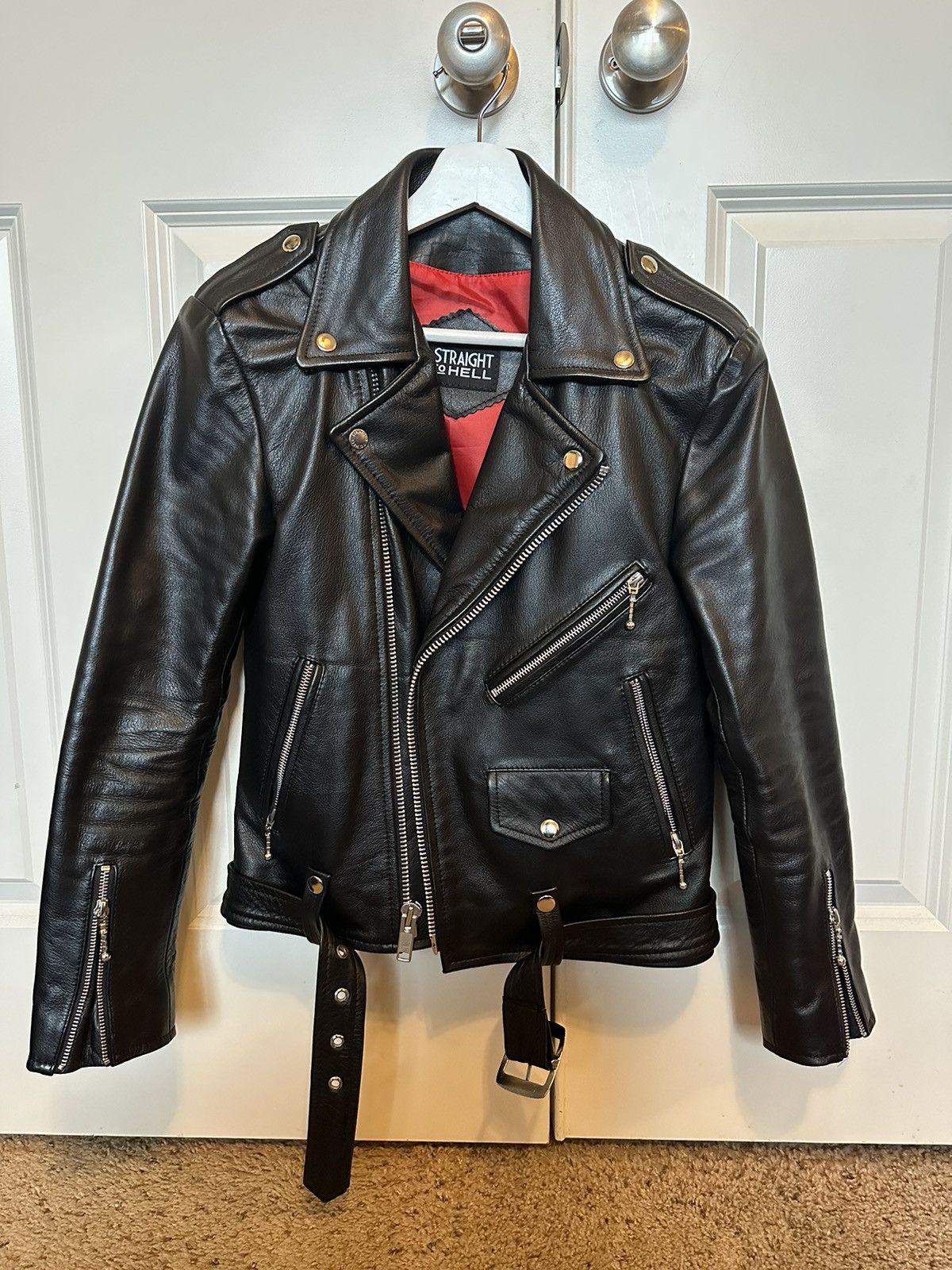 Straight To Hell Straight to Hell - Leather Jacket - Commando | Grailed