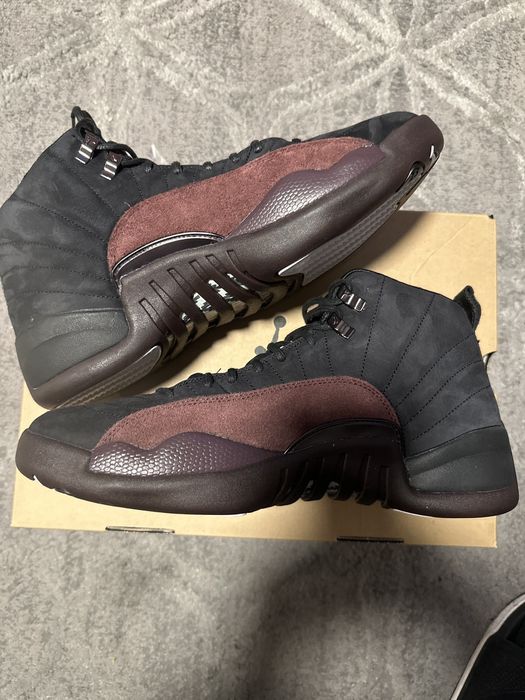 Jordan Brand Jordan 12 a ma maniere black | Grailed