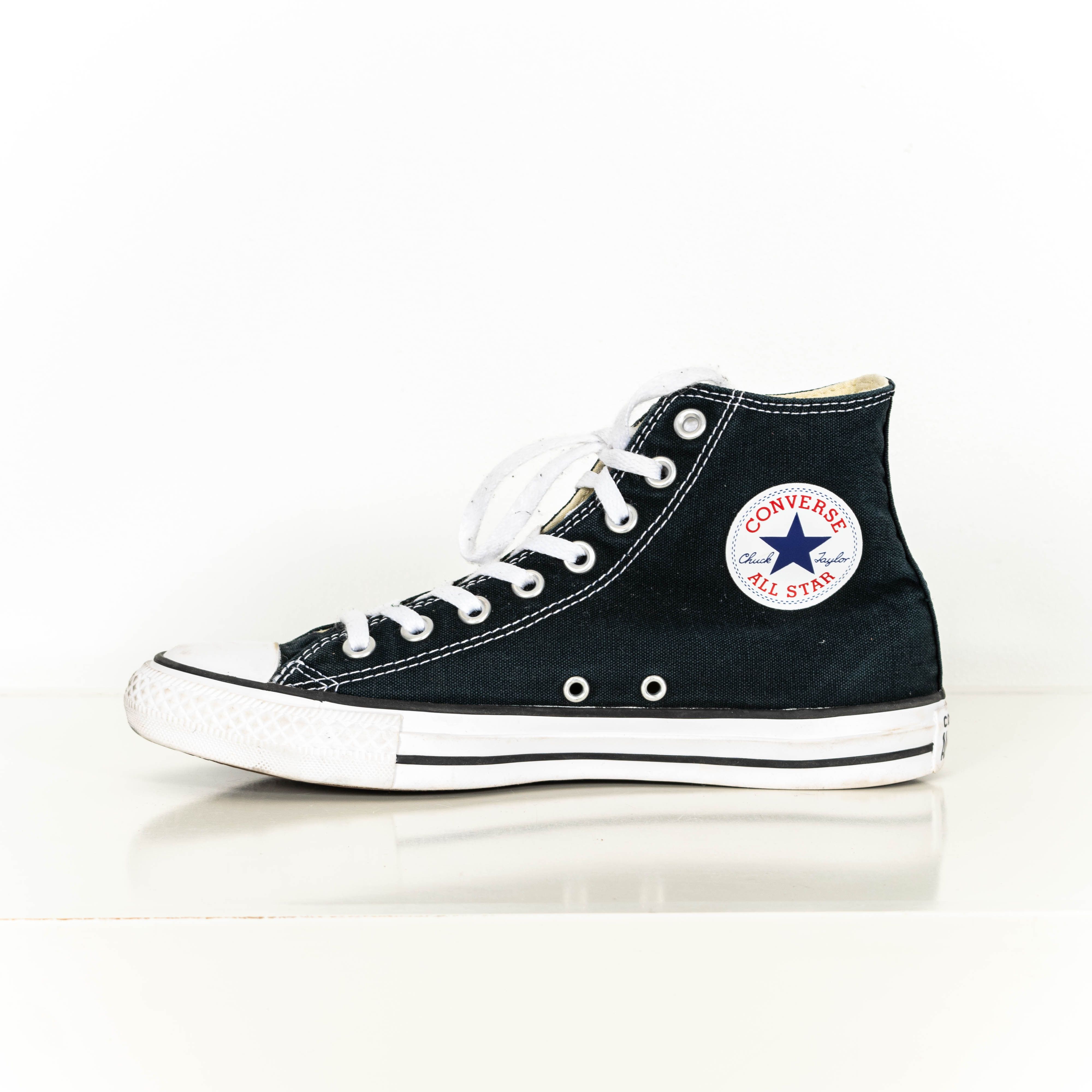 Converse × Vintage Converse Chuck Taylor All Star Black High Top ...