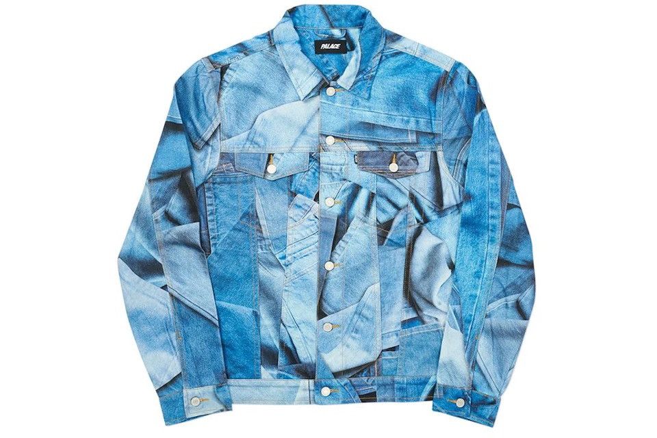 Palace Palace Double Denim Jacket | Grailed