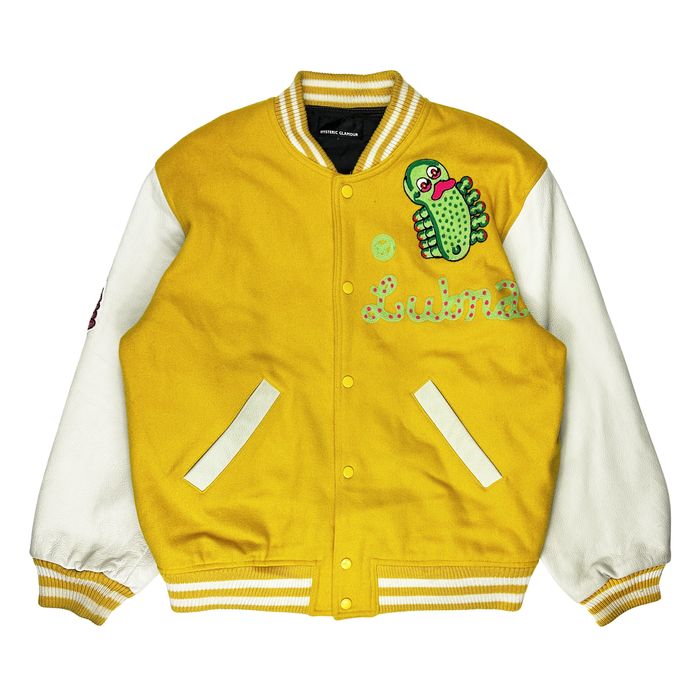Hysteric Glamour 90's "Lubma" Sunflower Varsity Jacket | Grailed