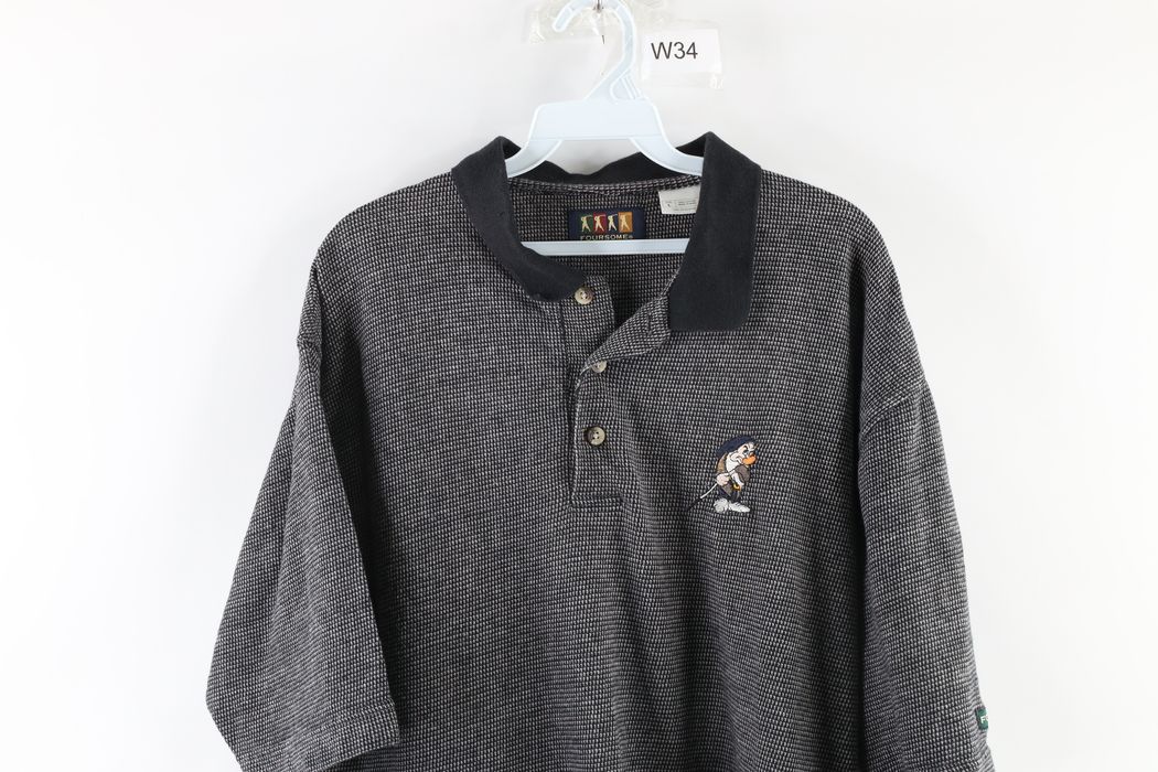 Vintage Vintage 90s Disney Grumpy Dwarf Collared Golf Polo Shirt | Grailed