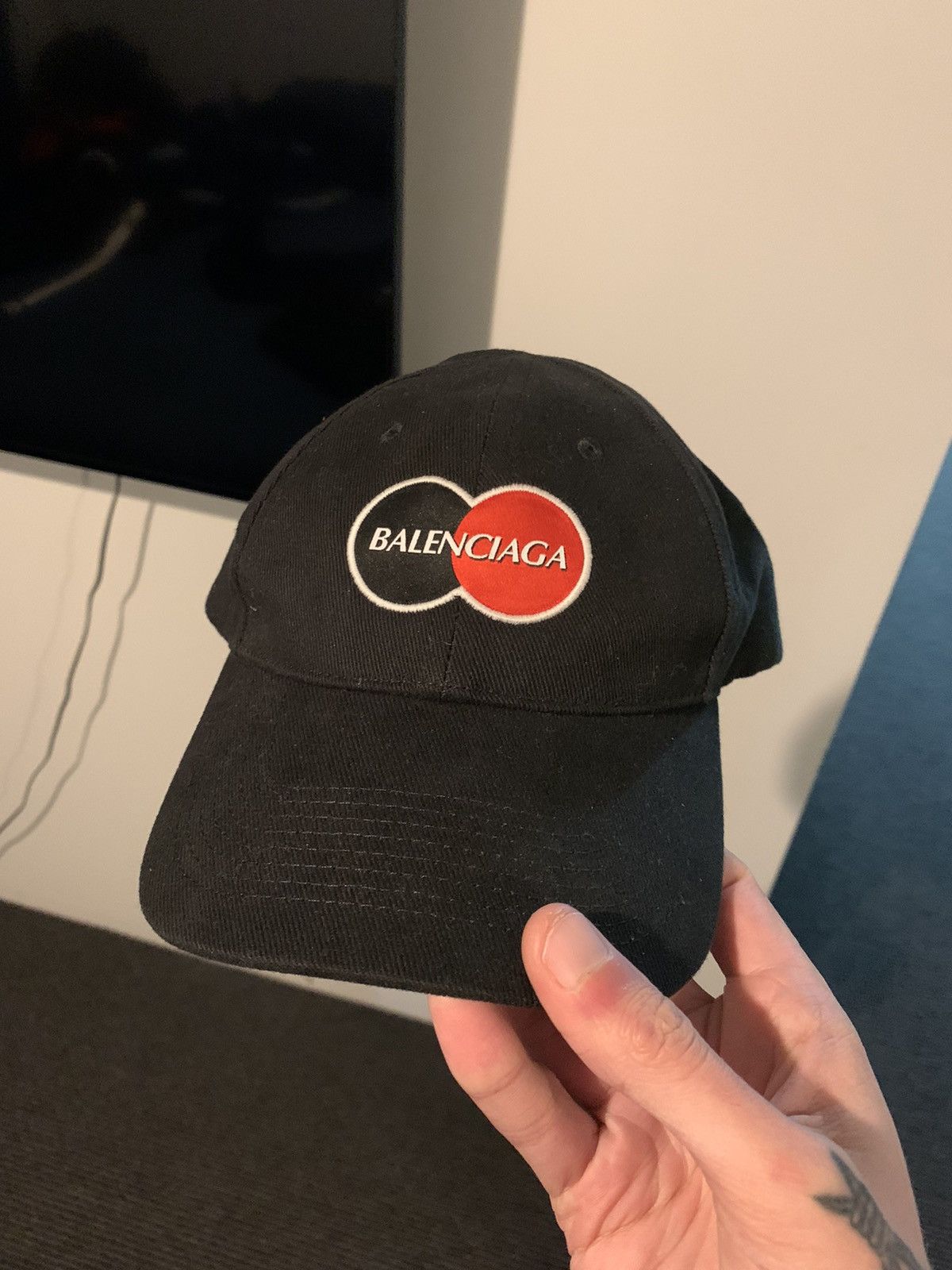 Balenciaga Balenciaga Mastercard cap | Grailed
