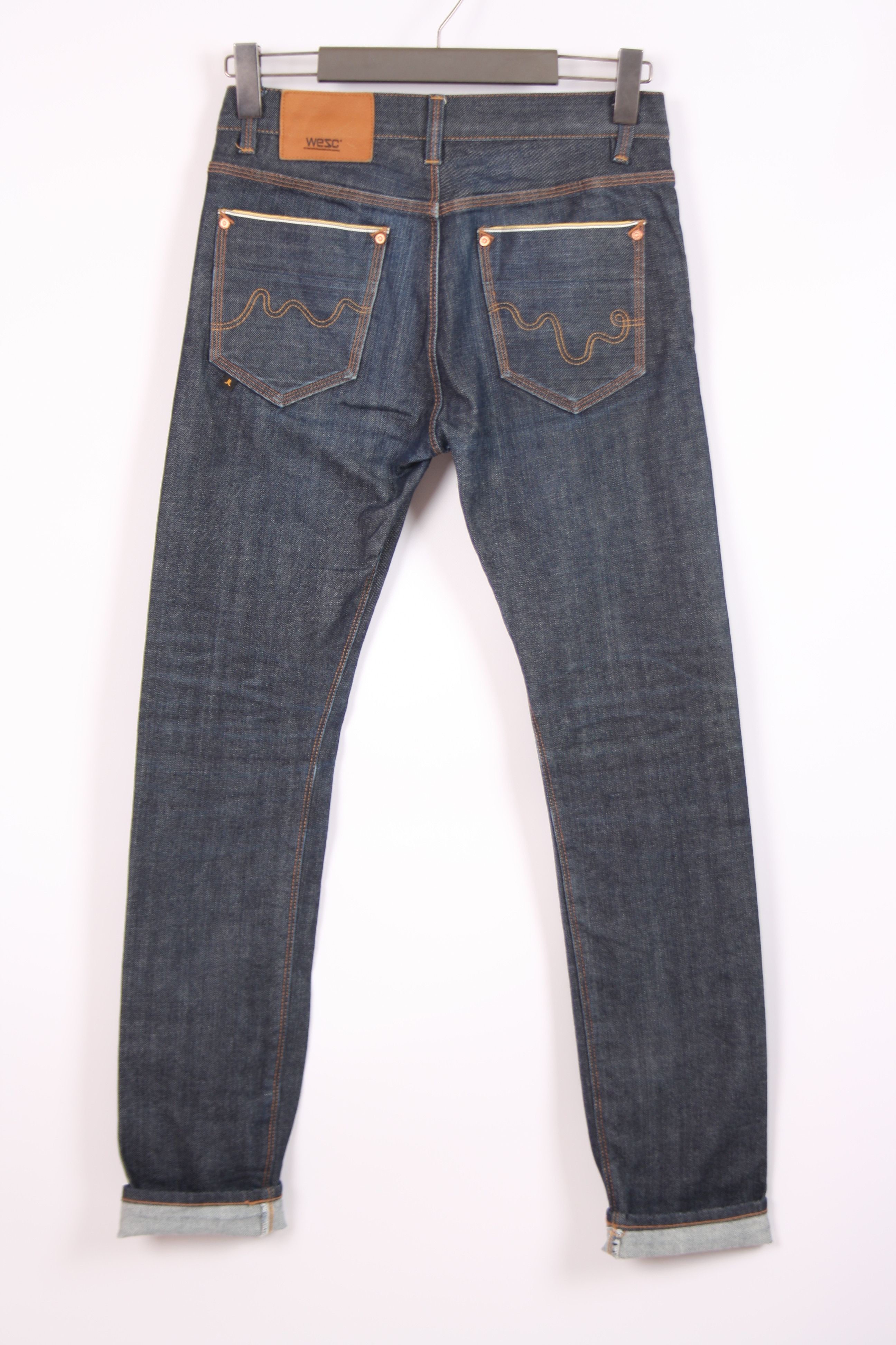 WeSC WESC Eddy Raw Stretch Selvedge Jeans Slim | Grailed