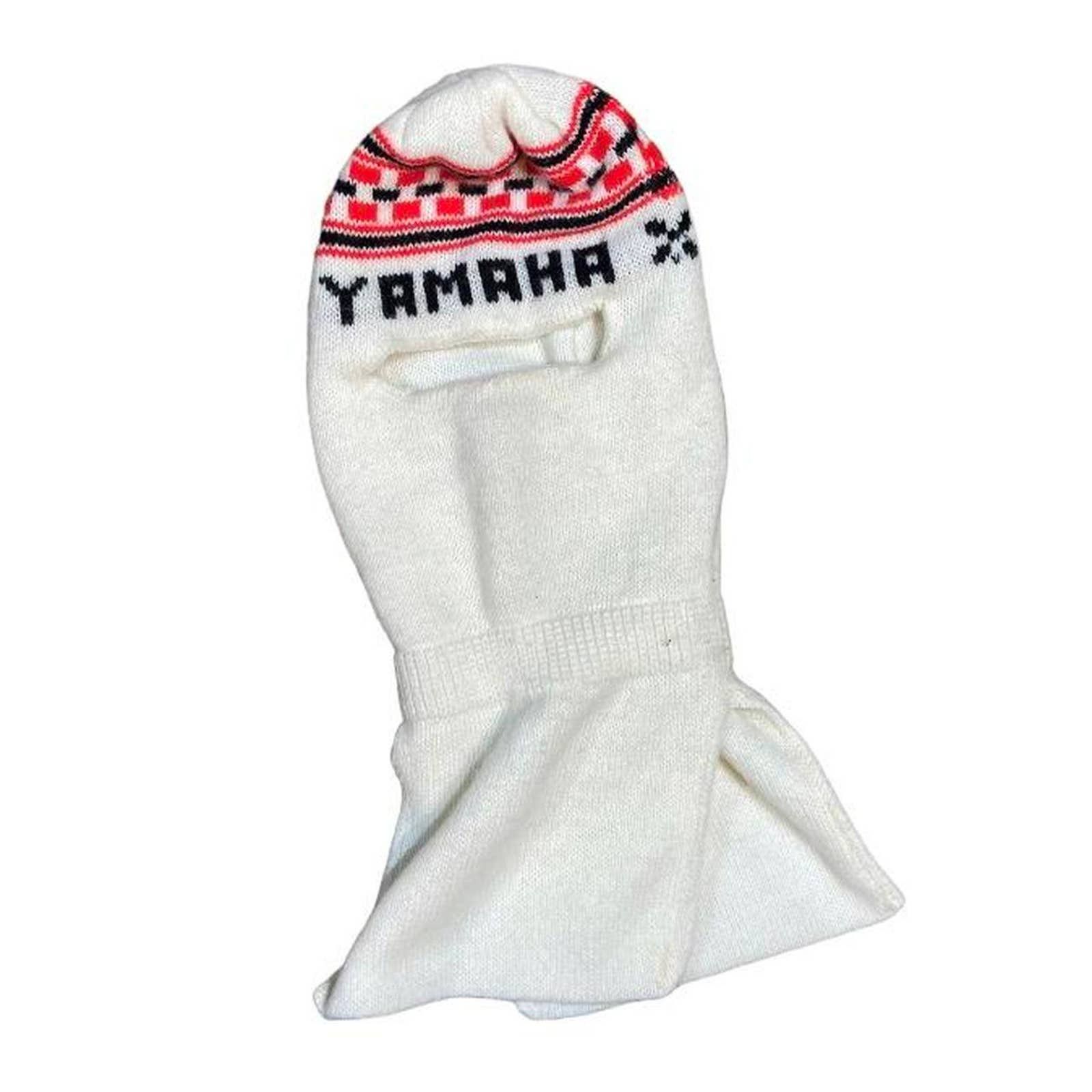 Vintage 80s ski masks yamaha red | Grailed