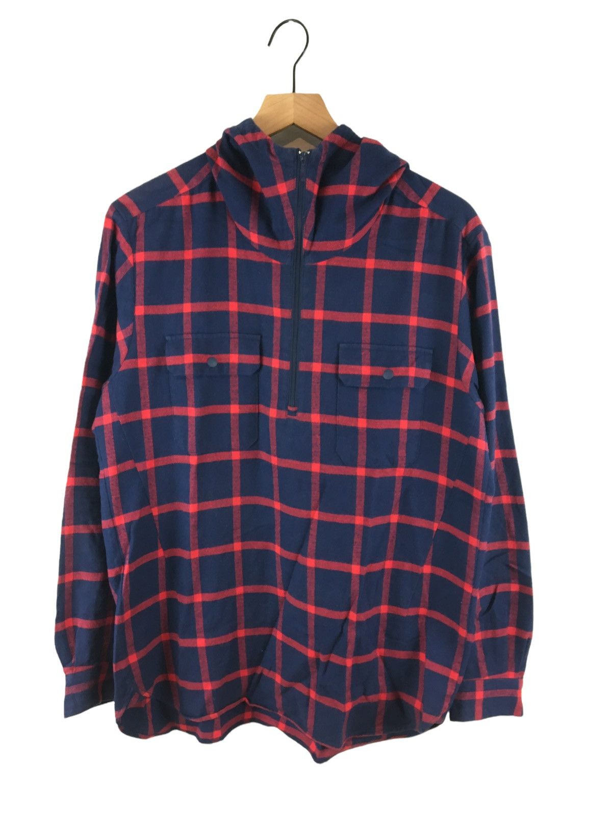 Number (N)ine OG Number Nine Plaid Half Zip Hoodie | Grailed