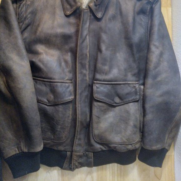 Avirex × Streetwear × Vintage Vintage 70s Avirex Type A-2 Military Leather Flight Jacket | Grailed