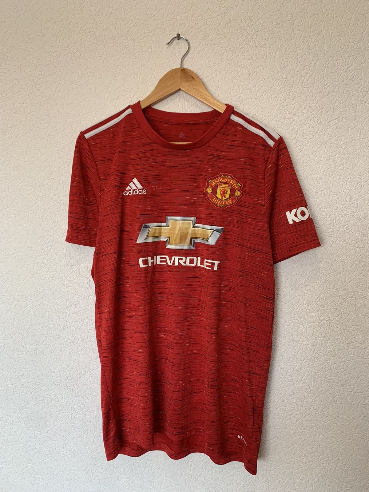 Adidas Adidas Manchester United 2020/2021 Home Kit Soccer Jersey | Grailed