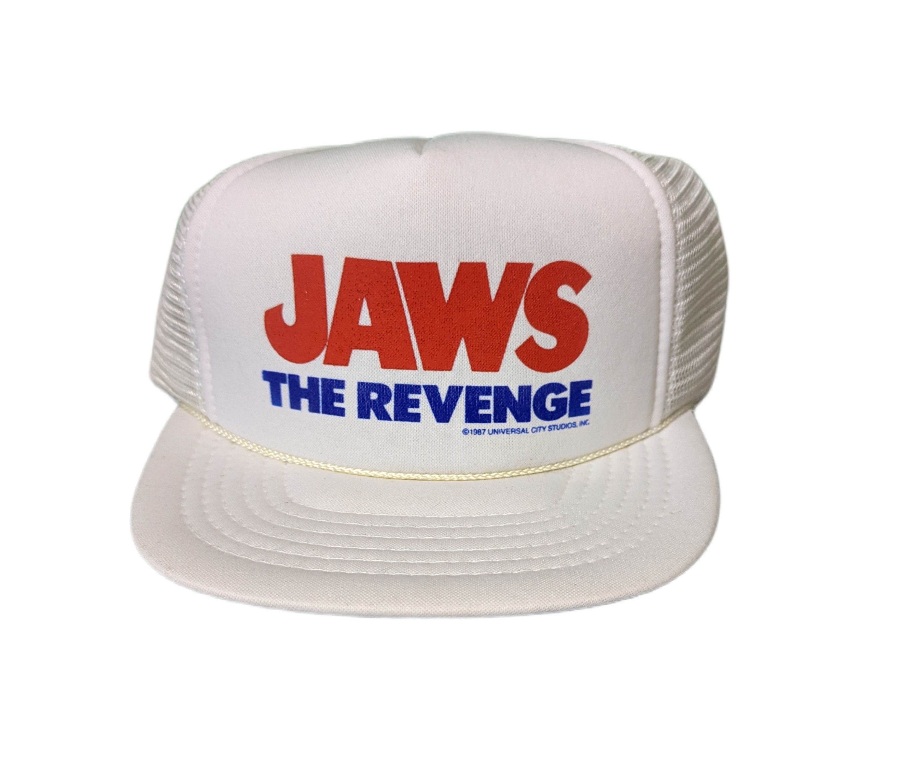 Vintage Rare JAWS THE REVENGE 1987 Movie Cast & Crew Hat Snapback | Grailed