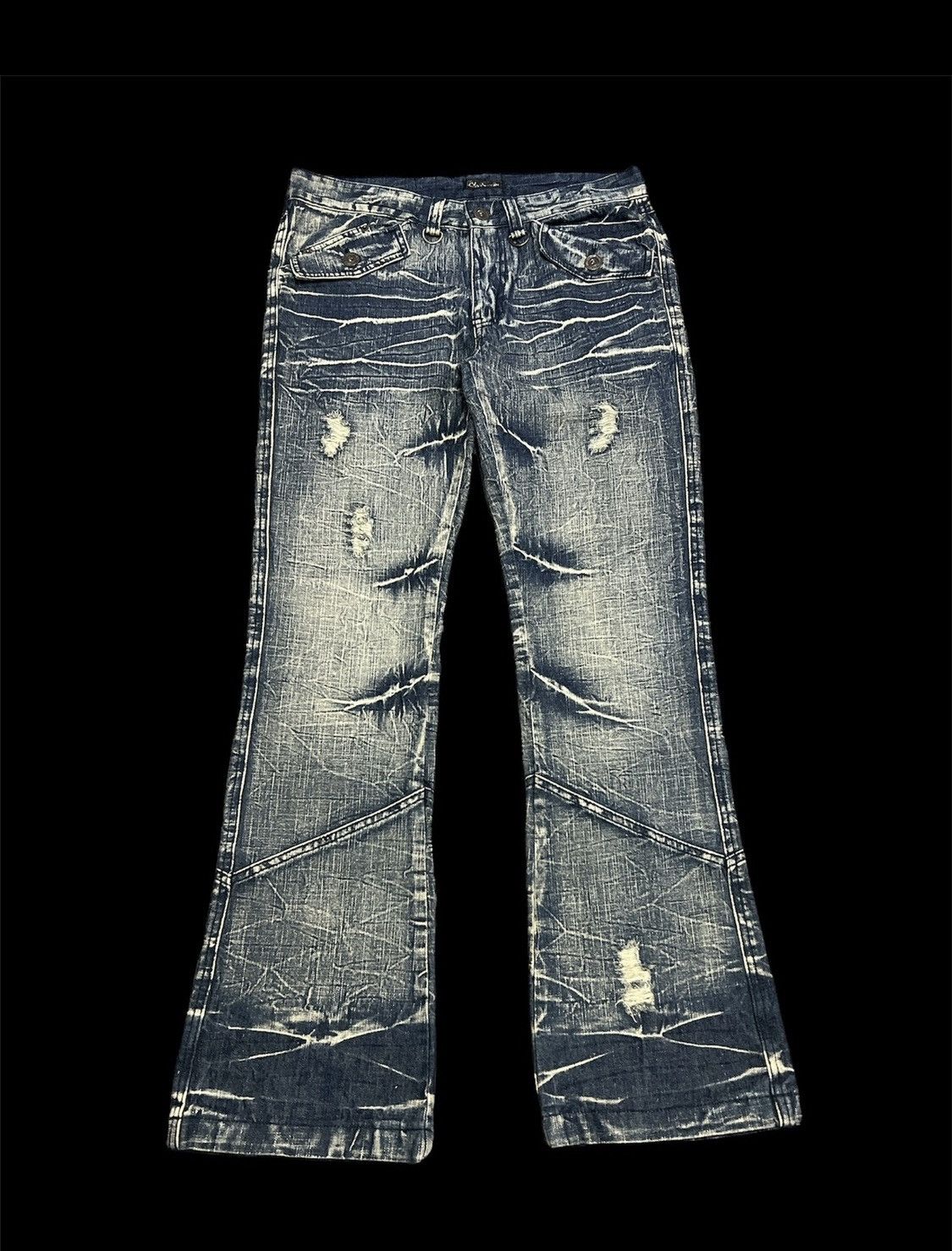 Japanese Brand Flared Japanese Denim | Grailed