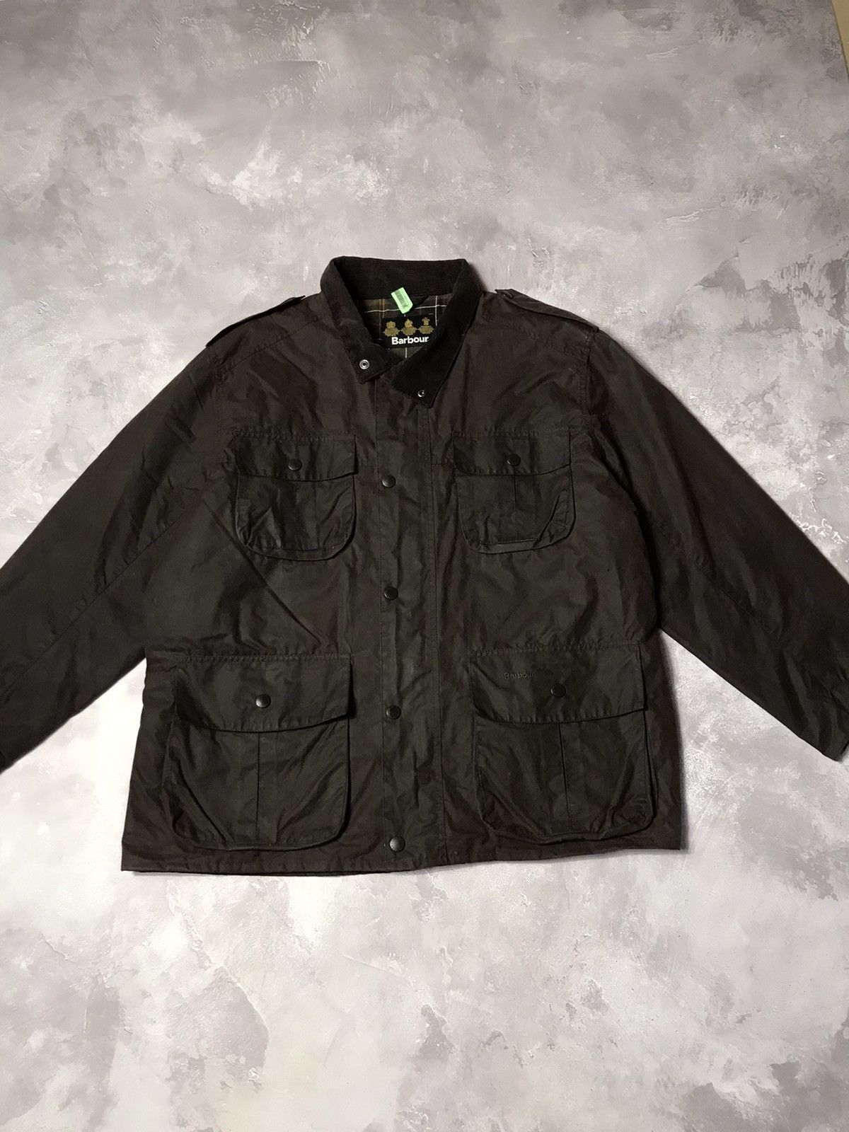 Barbour × Streetwear Barbour A996 trooper wax jacket | Grailed