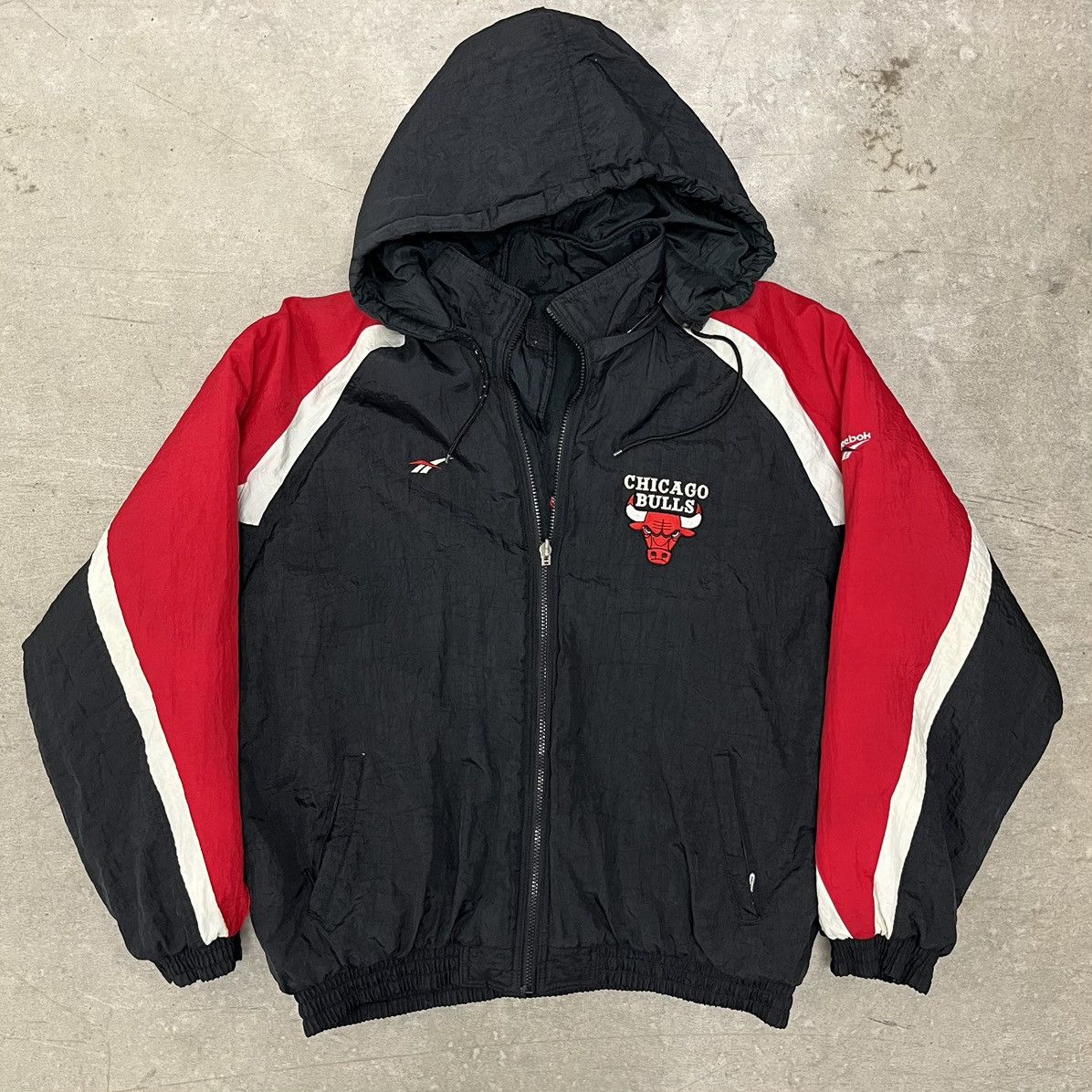 Vintage Vintage Chicago Bulls NBA Reebok Reversible Jacket 90’s | Grailed
