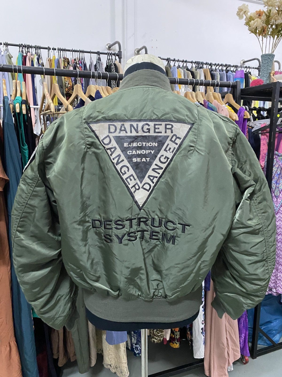 Alpha Alpha Bomba Jacket Army Navy Surplus Destruct System | Grailed