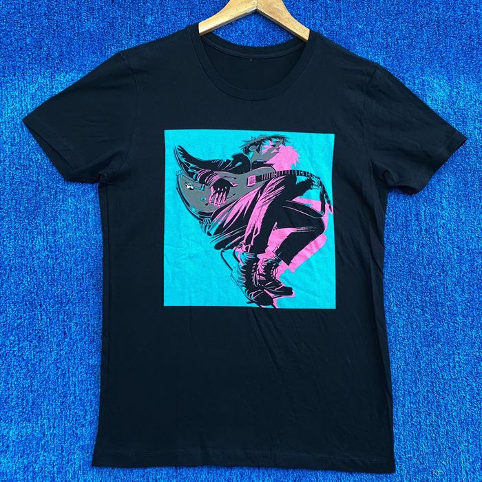 Rare Gorillaz The Now Now 2-D Poster Rock Tee M | Grailed
