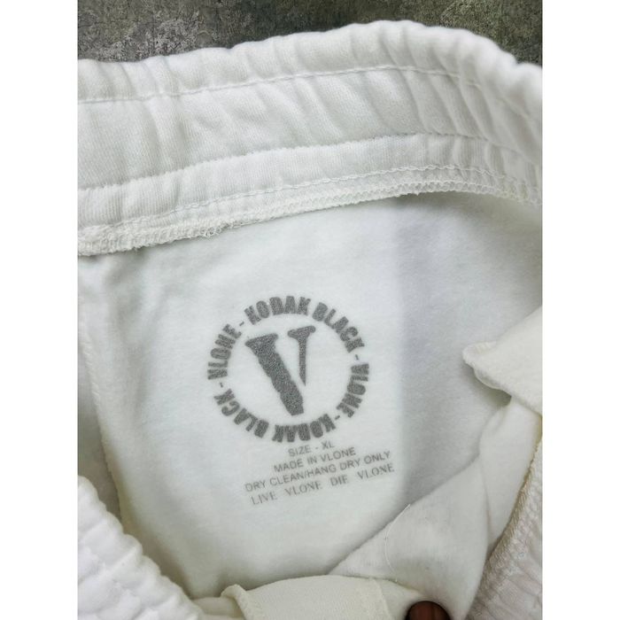 Vlone Kodak Black x Vlone Zombie Joggers White - XL | Grailed