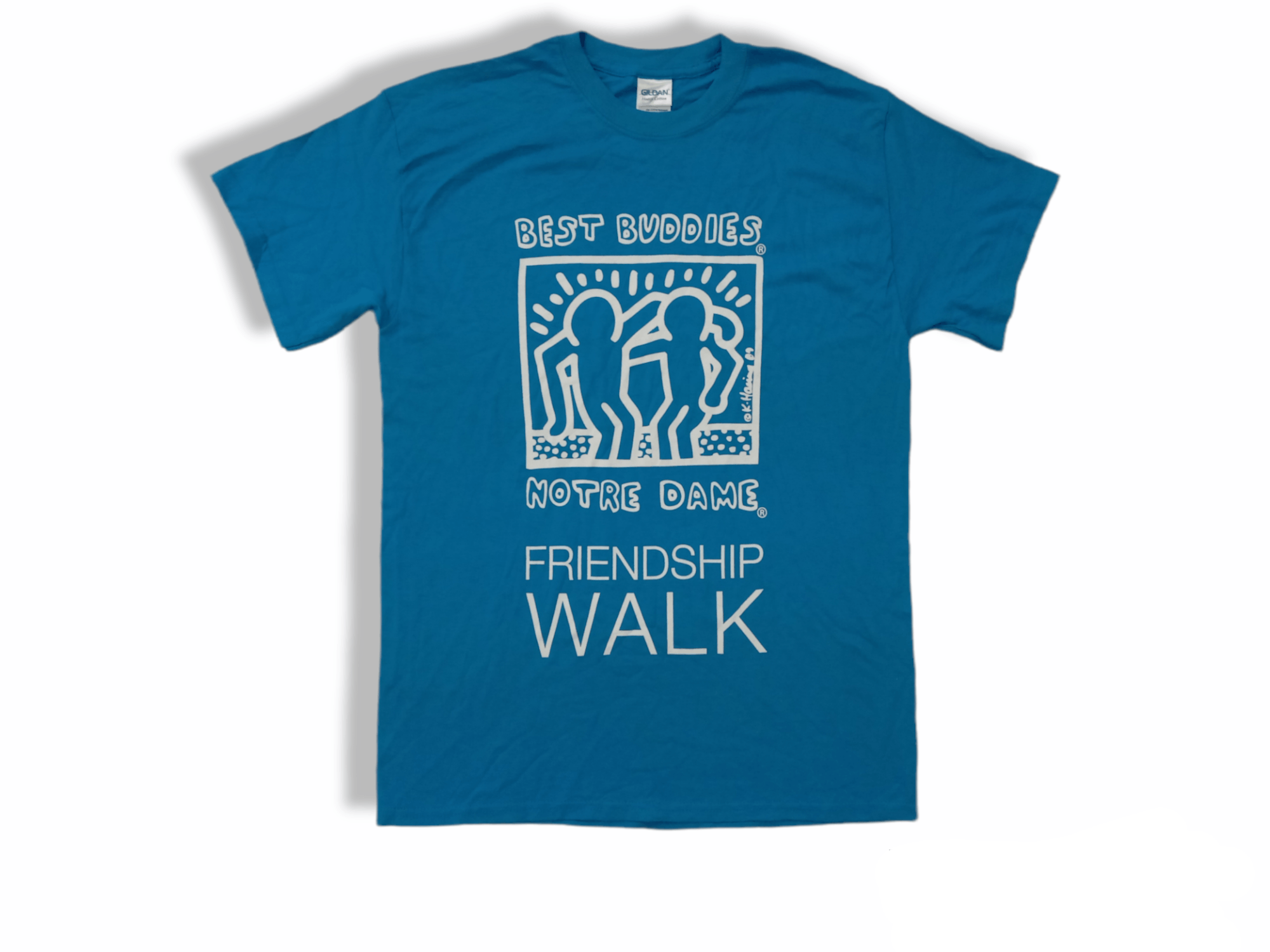 Art × Keith Haring Keith Haring Best Buddies Pop Art Tshirt | Grailed