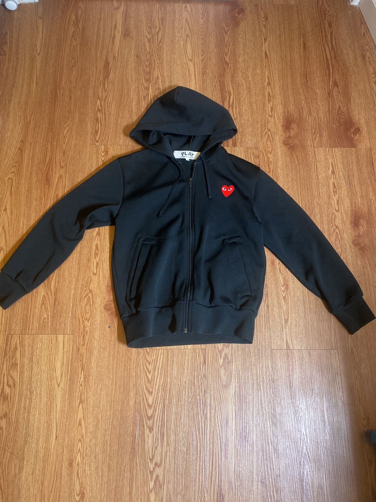 Comme des Garcons CDG Comme Des Garçons Play Zip-Up Hoodie | Grailed