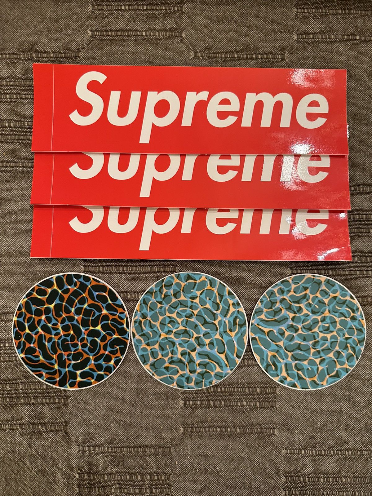 Supreme Supreme Red Box Logo Sticker Set | Grailed