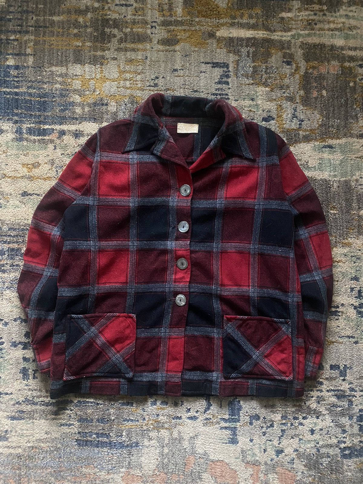 Vintage 1950’s two pocket Pendleton flannel | Grailed